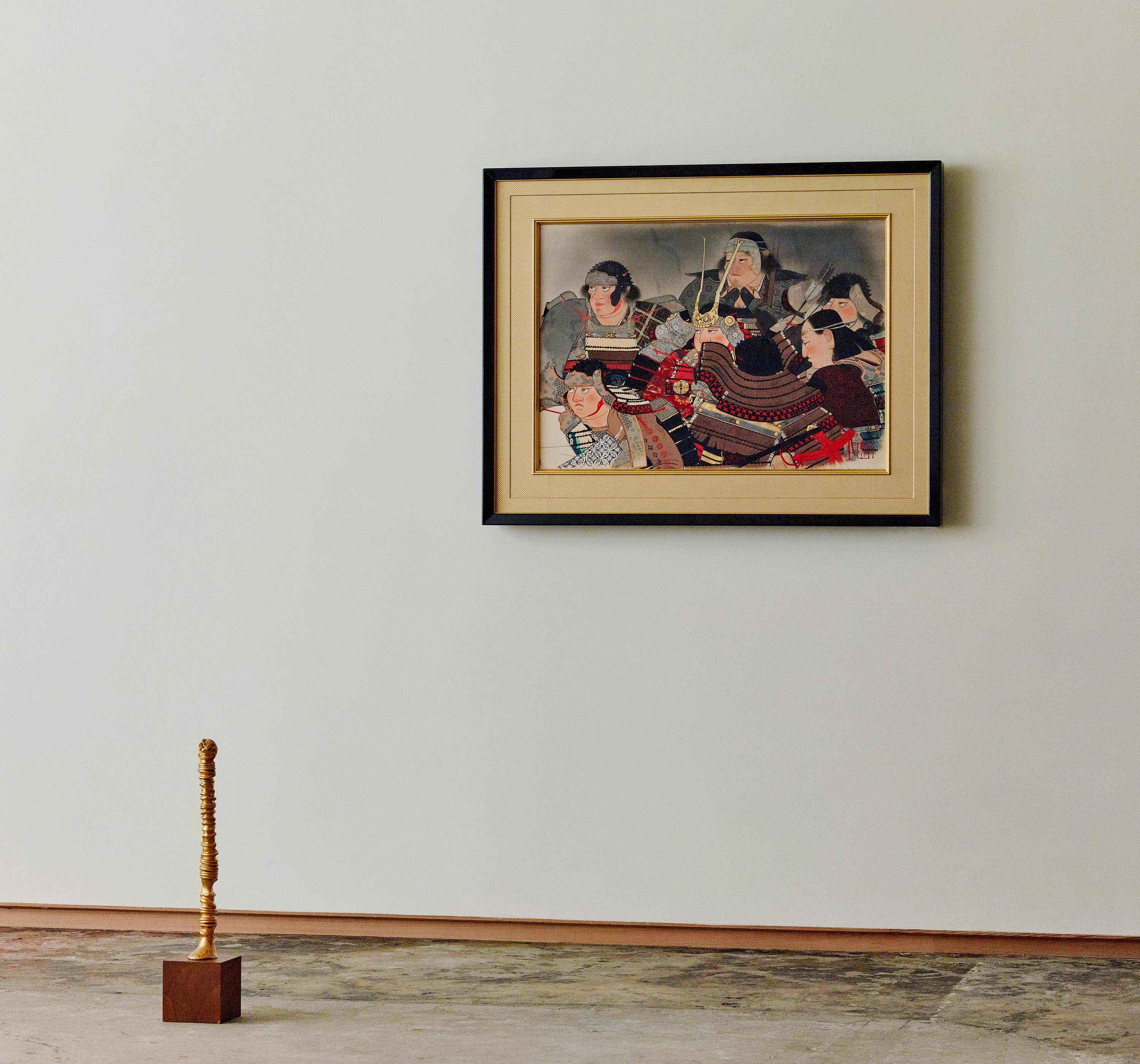 Maeda Seison (1885–1977) , Yoritomo in a Cave | WANOBI: Fine Art ...