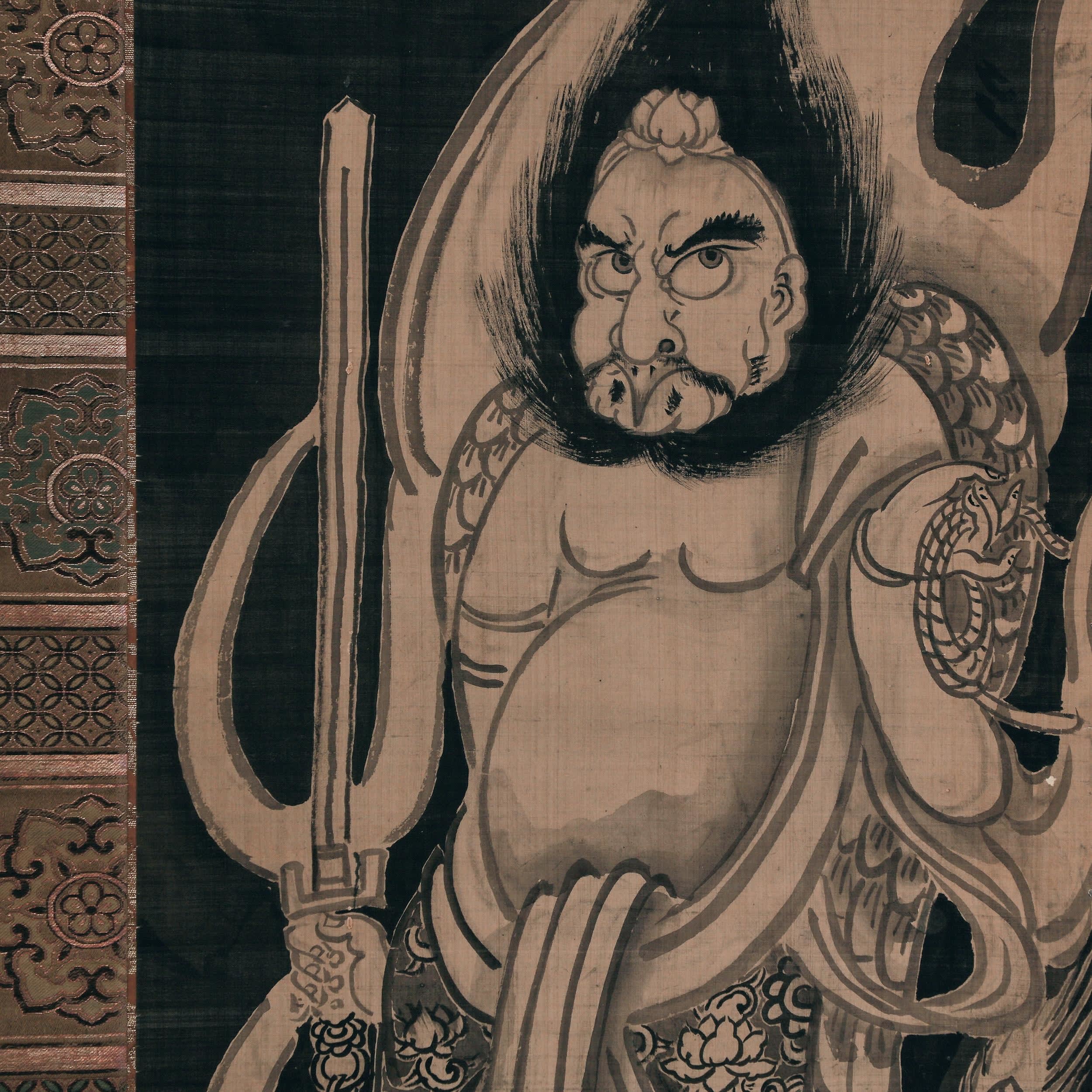 Hakuin Ekaku (1685–1768) , Great Avatar of Mount Akiba | WANOBI: Fine ...