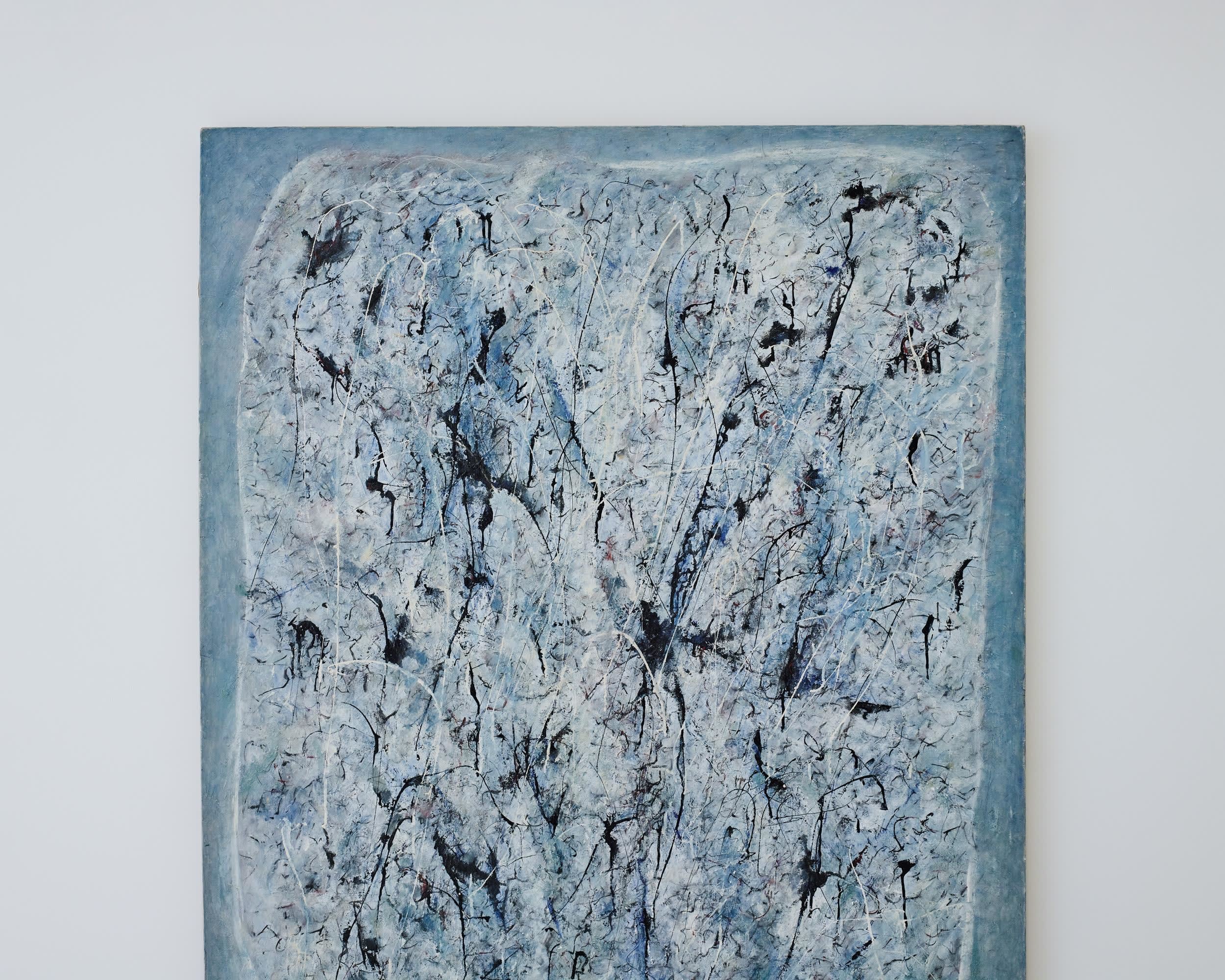 Nambata Tatsuoki (1905–1997) , White Line A | WANOBI: Fine Art Archives ...