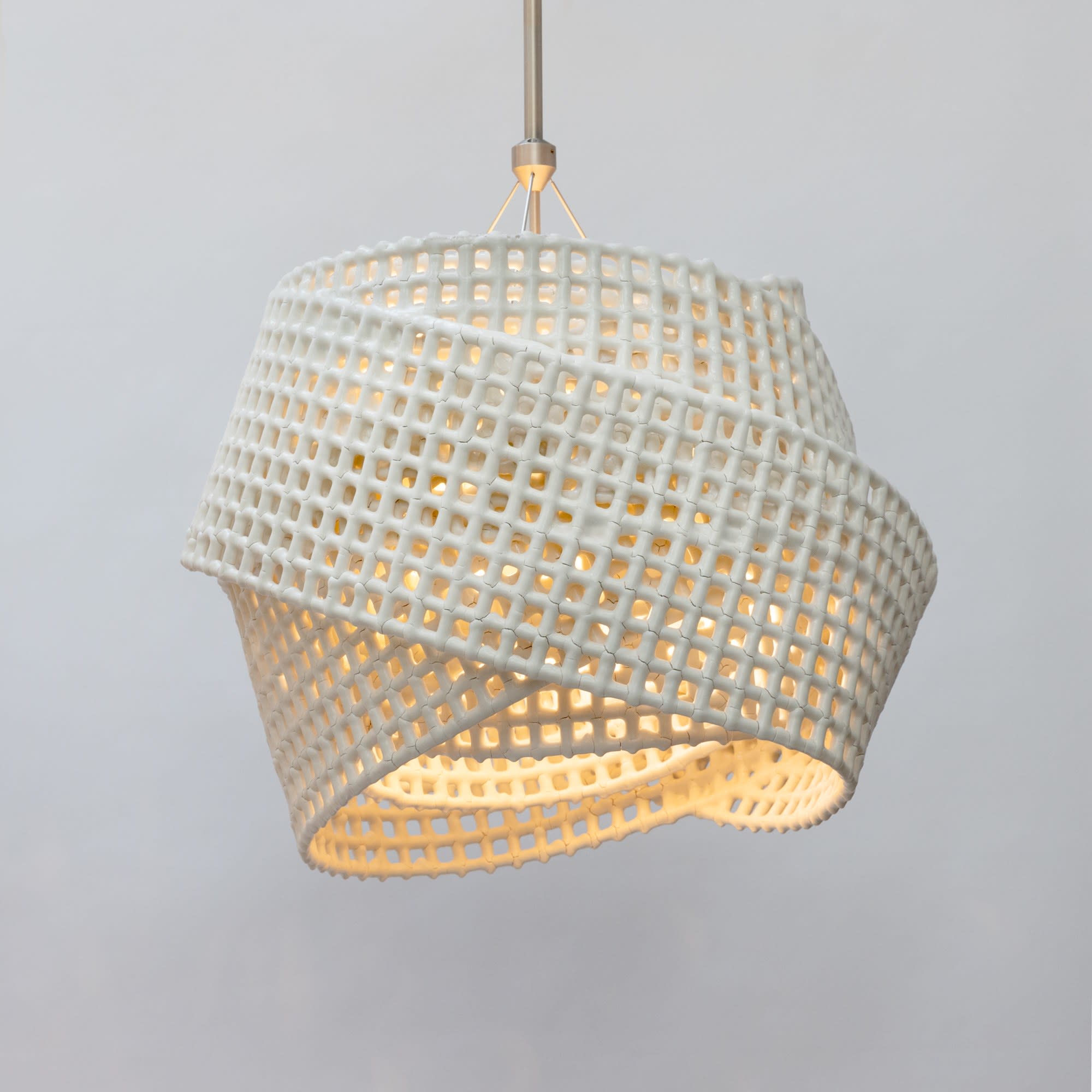 Scott Strickstein, Mobius Hanging Light (20x20) | Studio Tashtego