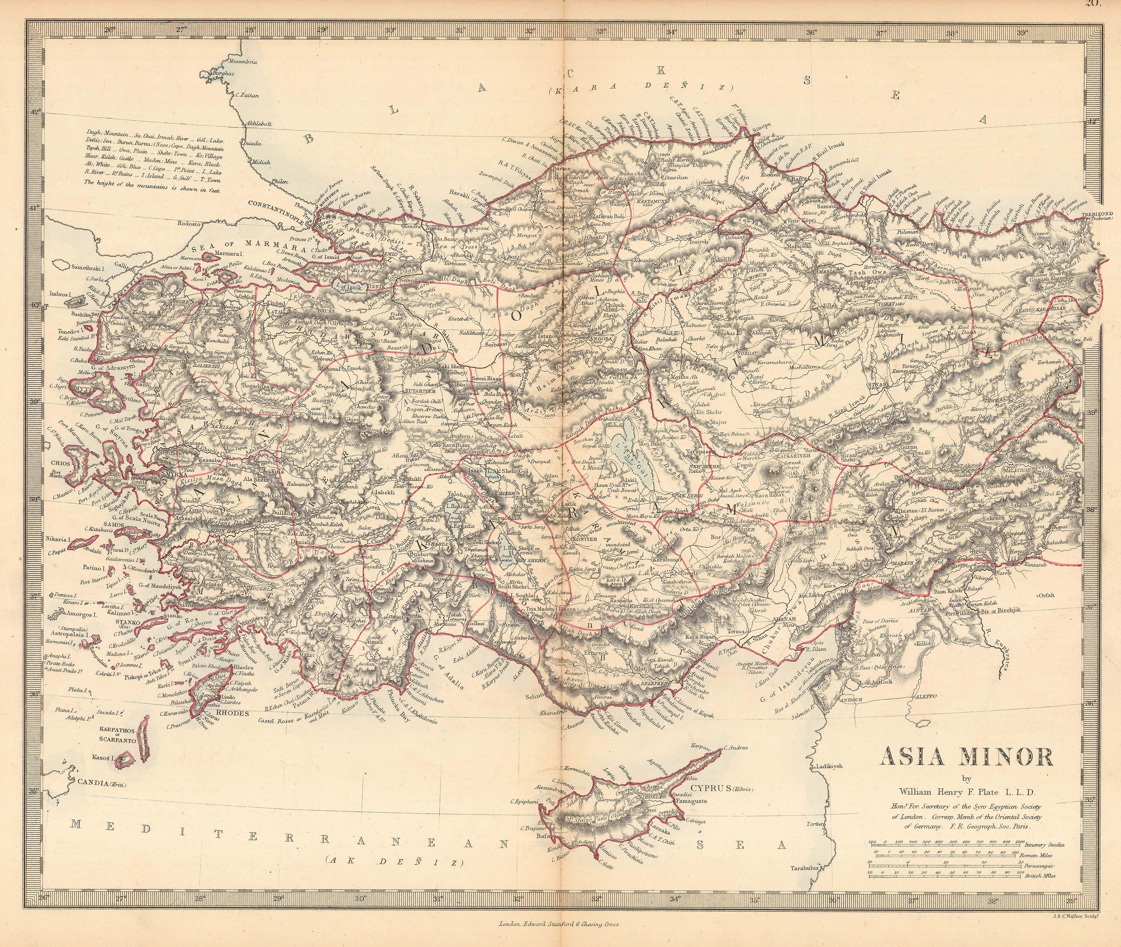 Society for the Diffusion of Useful Knowledge (SDUK), Turkey (Anatolia ...