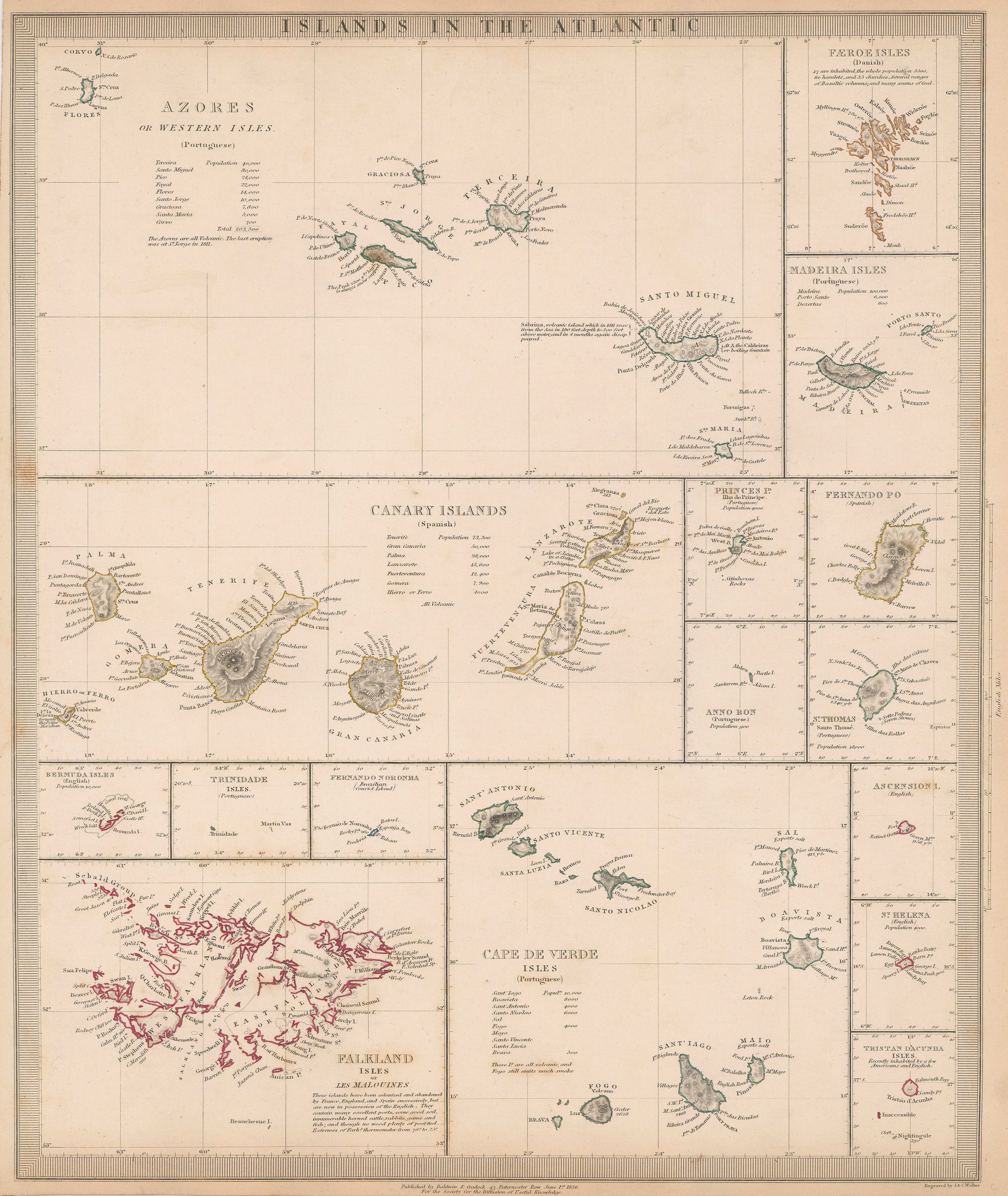 Society for the Diffusion of Useful Knowledge (SDUK), Islands in the ...