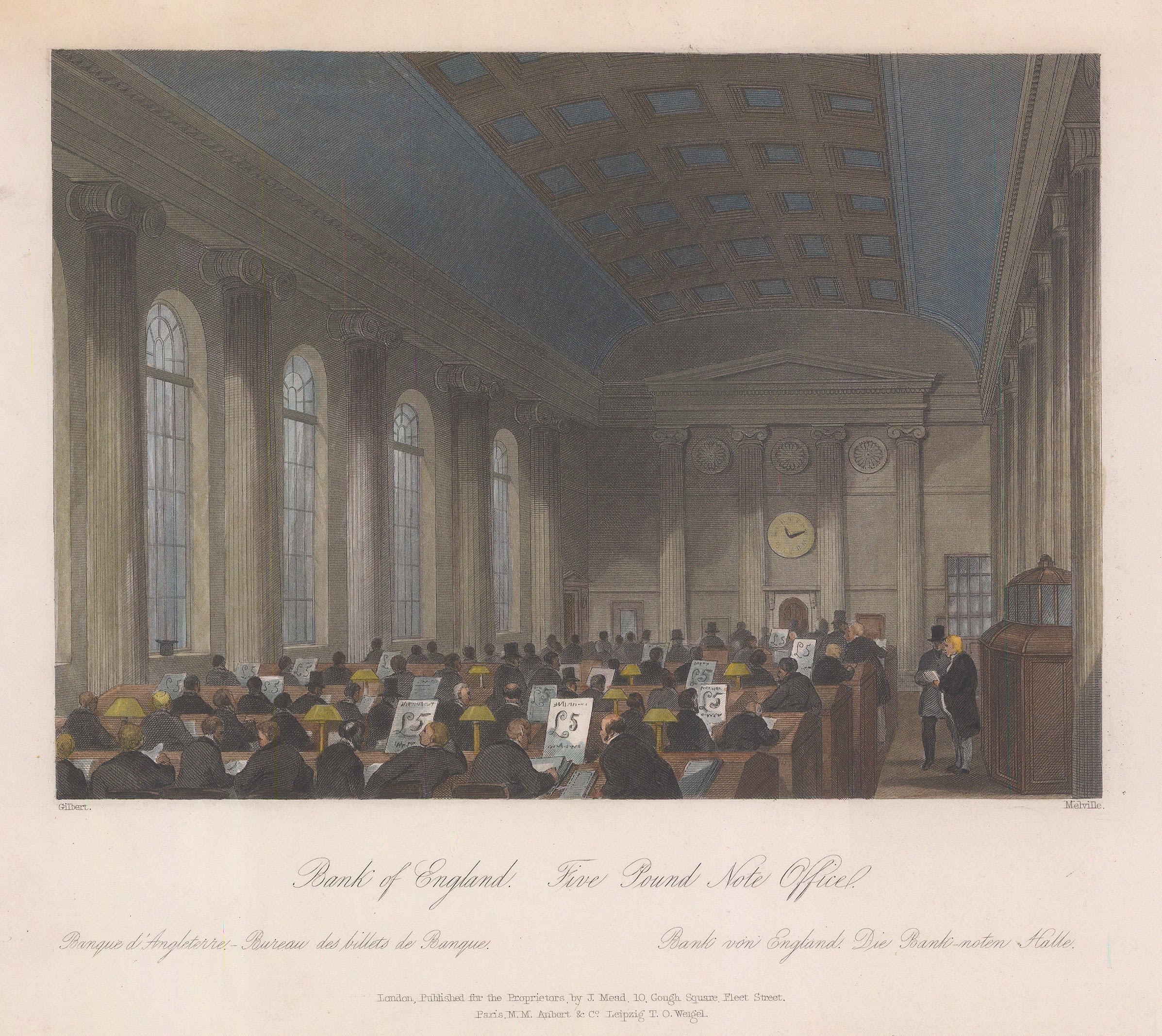 Thomas Shepherd, London - Bank of England, 1842 | The Map House