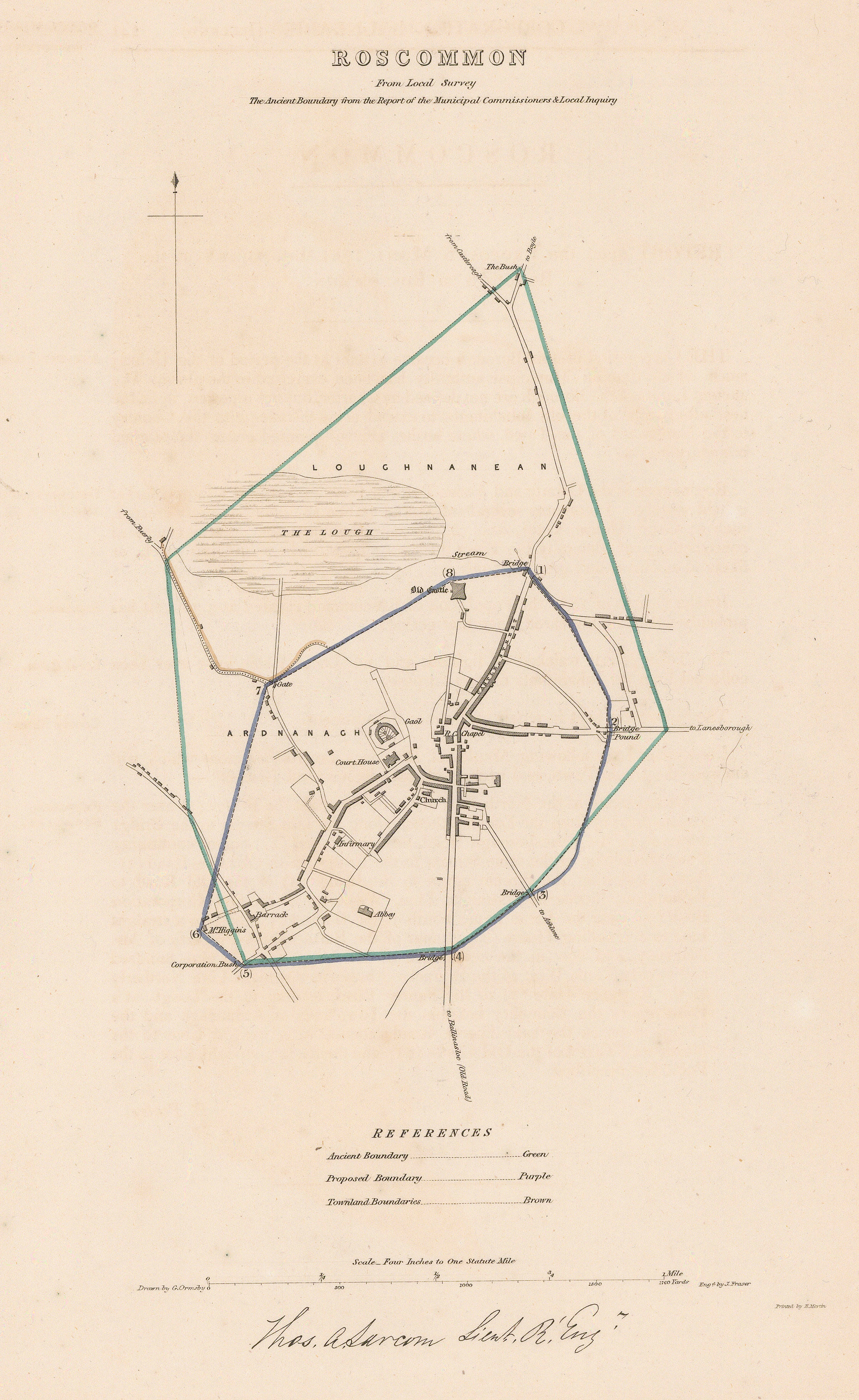 Robert Kearsley Dawson, Roscommon, 1832 | The Map House