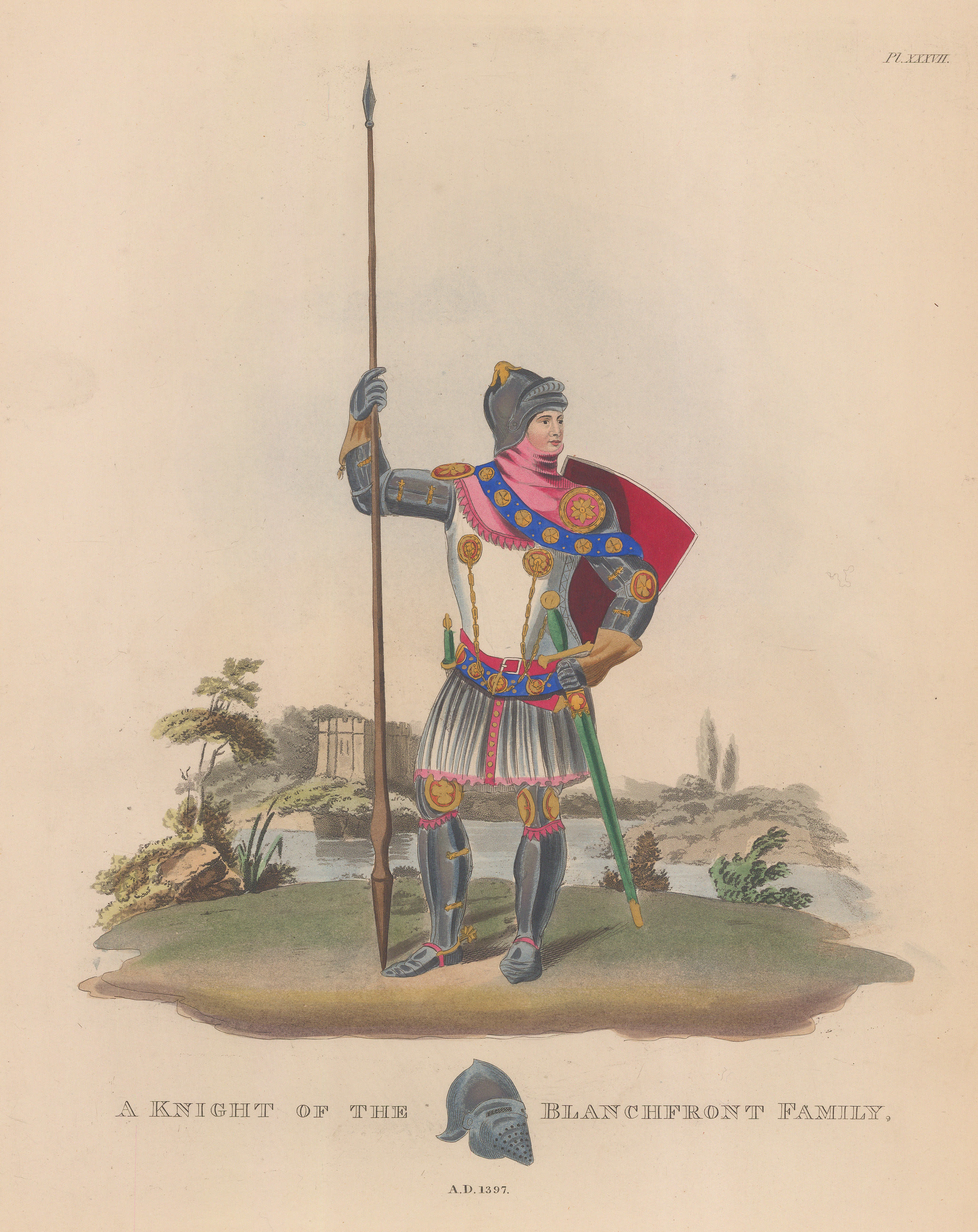 Samuel Rush Meyrick, Armour - Knight, 1852 | The Map House