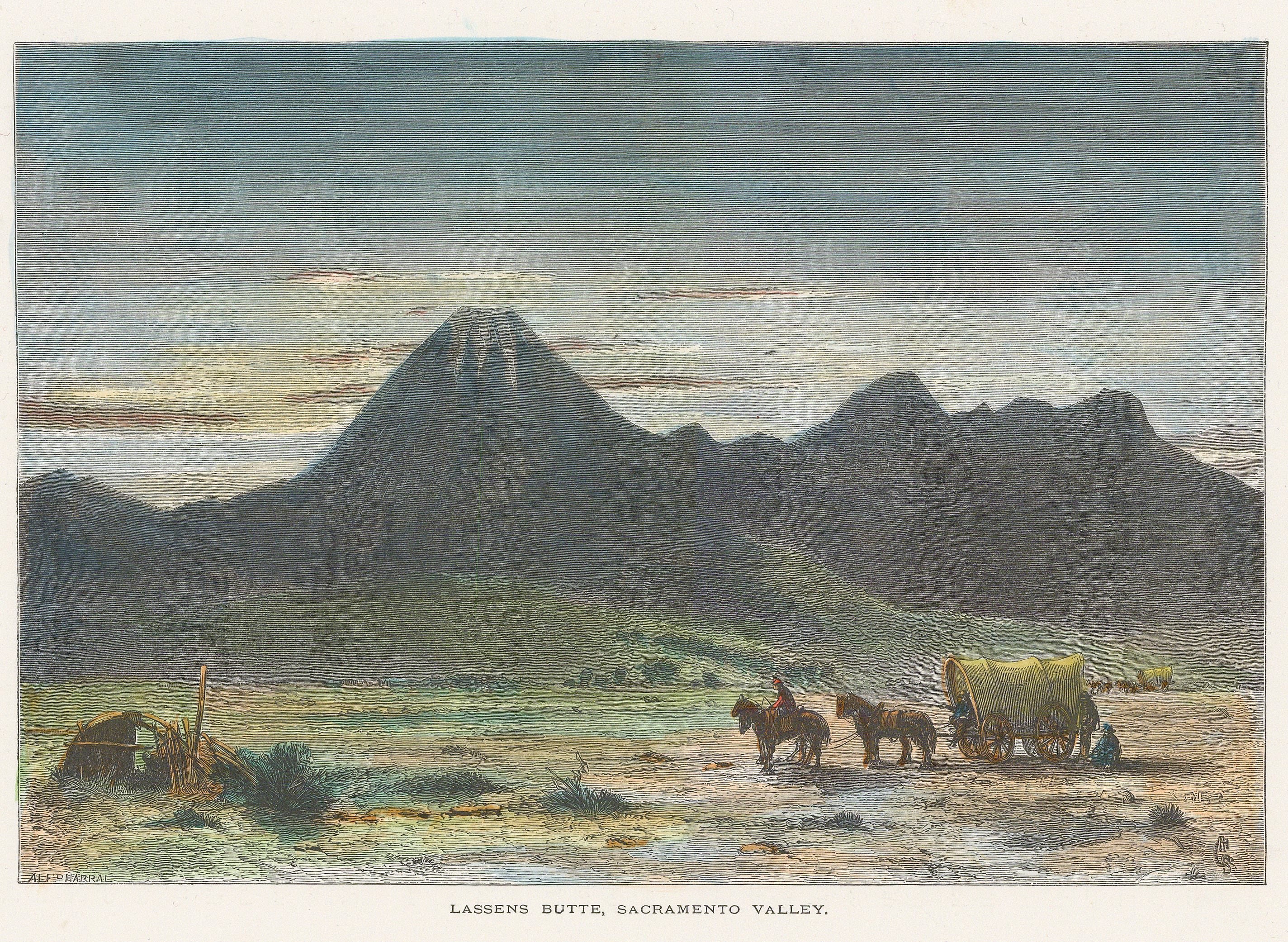 Picturesque America, California - Sacramento Valley, 1872 c. | The Map ...