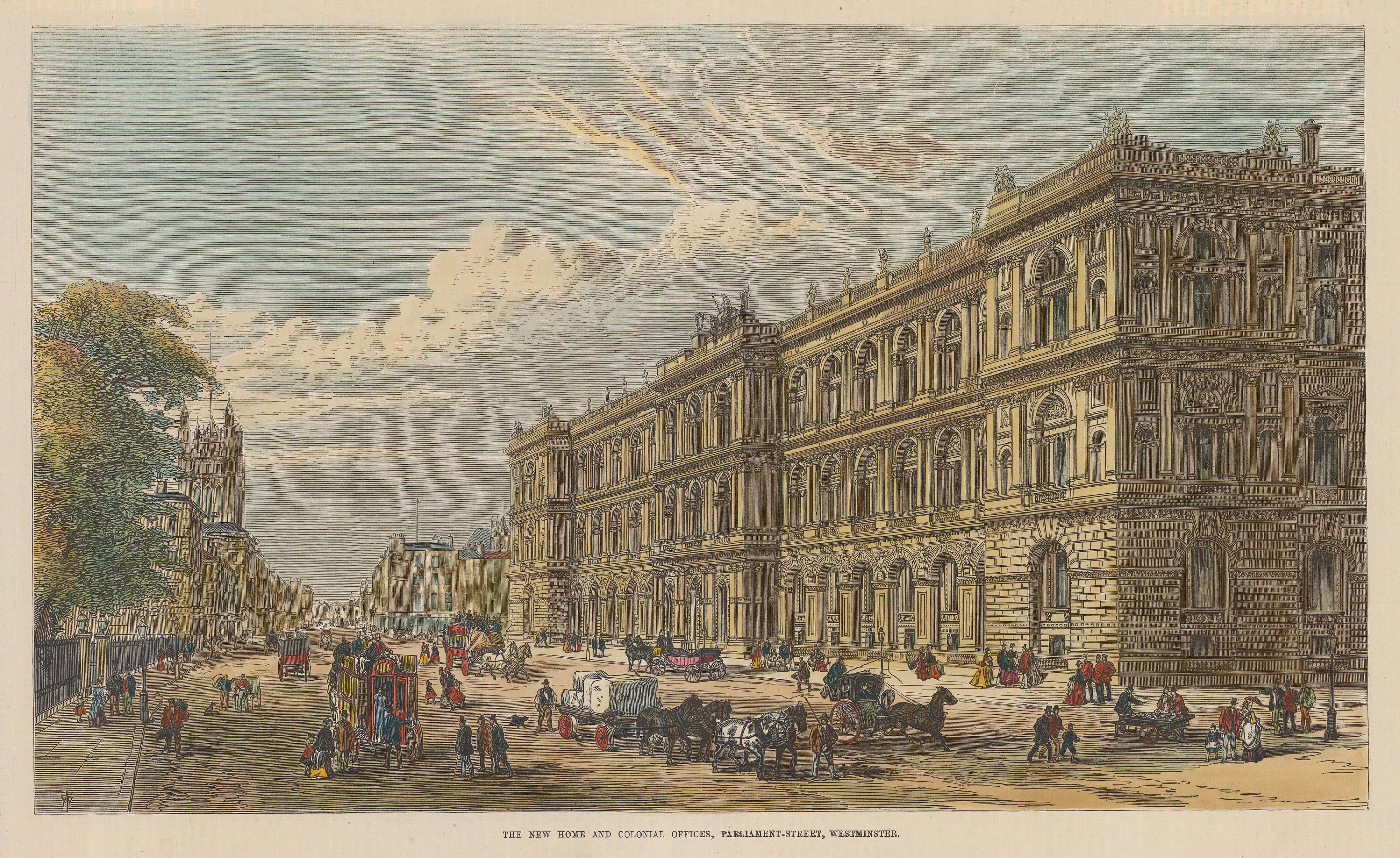 Illustrated London News (ILN), London - Foreign Office, 1875 | The Map ...