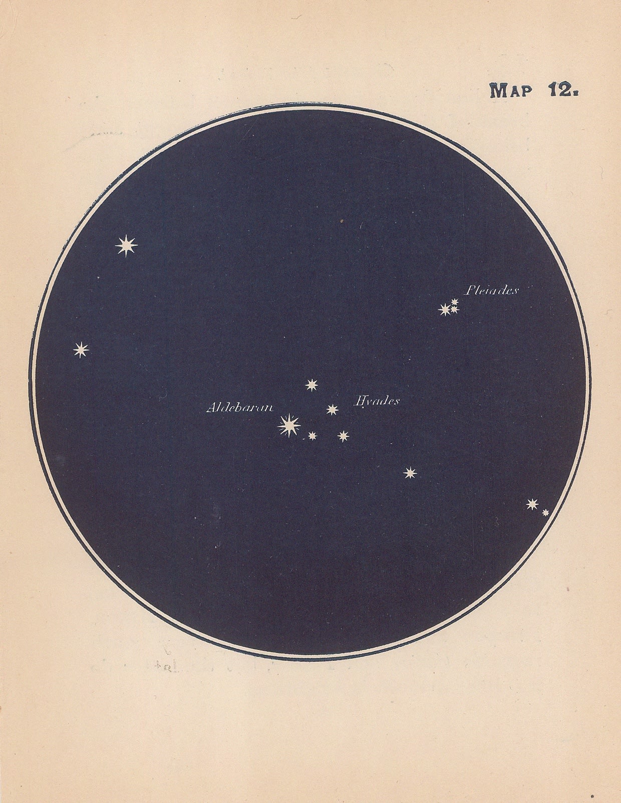 James Gall, Map 12. Taurus, 1900 | The Map House