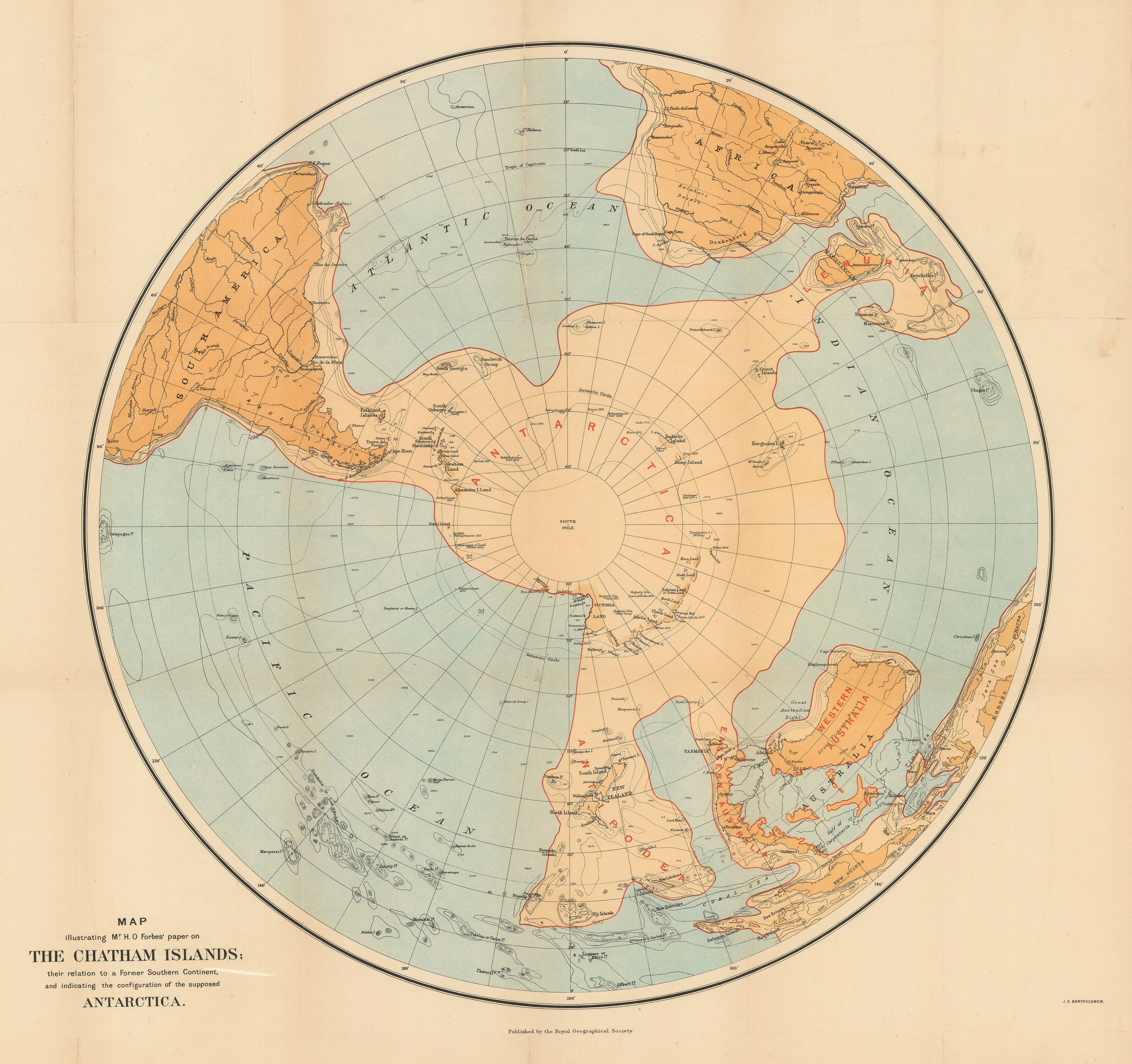 Royal Geographical Society (RGS), Map Illustrating Mr H. O. Forbes ...