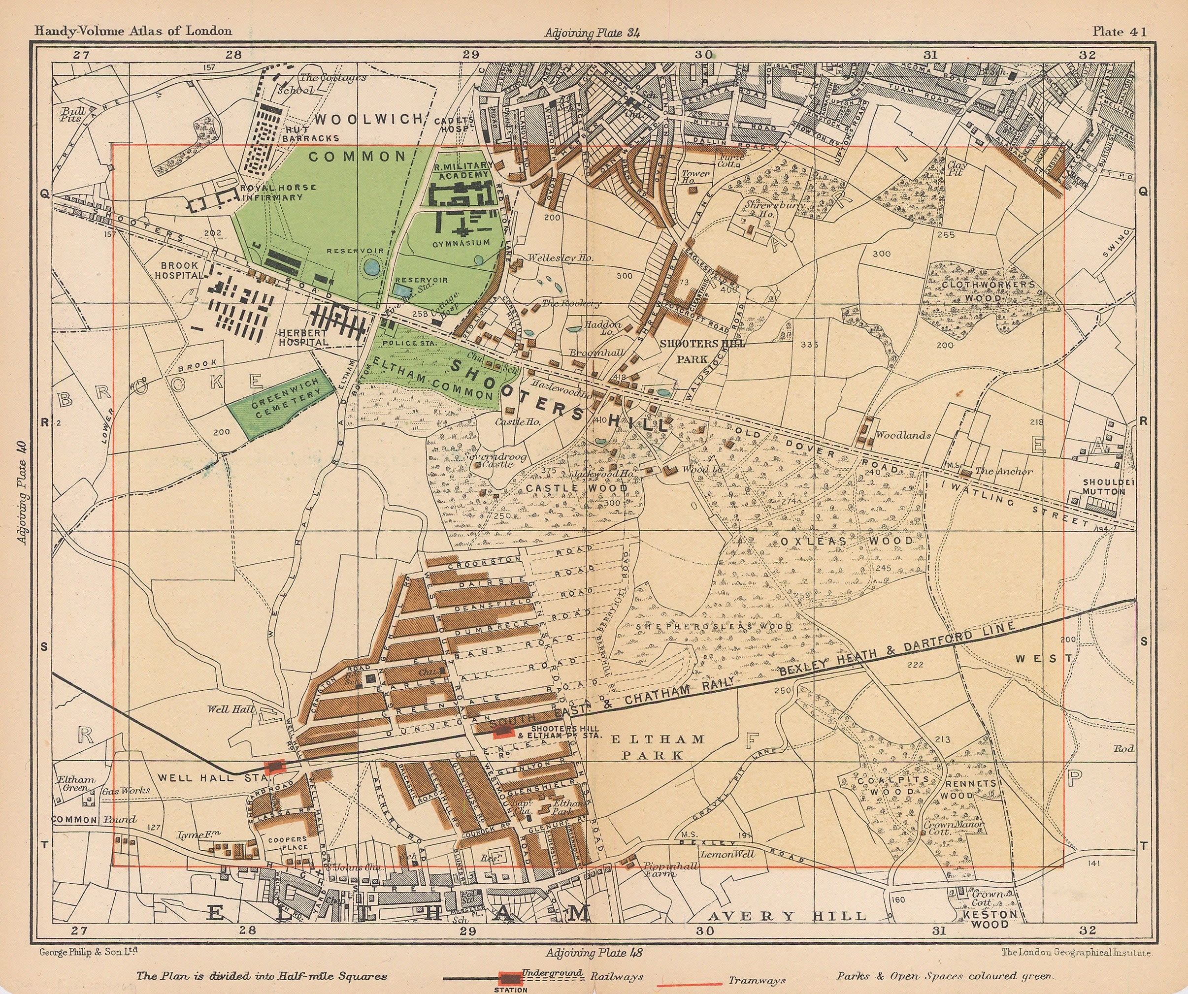 George Philip & Son Ltd., Shooters Hill & Eltham Park, 1900 c. | The ...