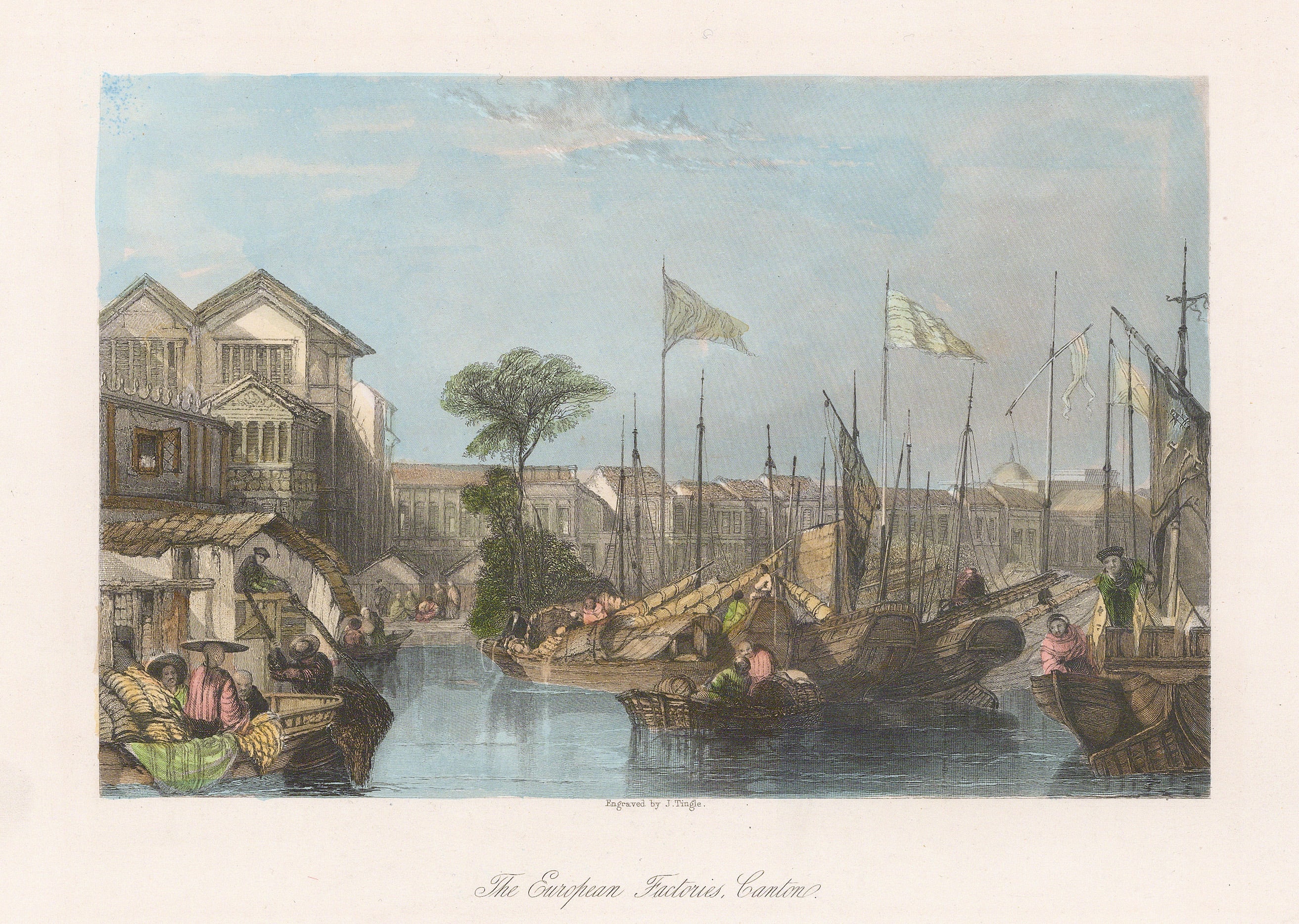 George Wright, China - Guangzhou/Canton, 1847 | The Map House