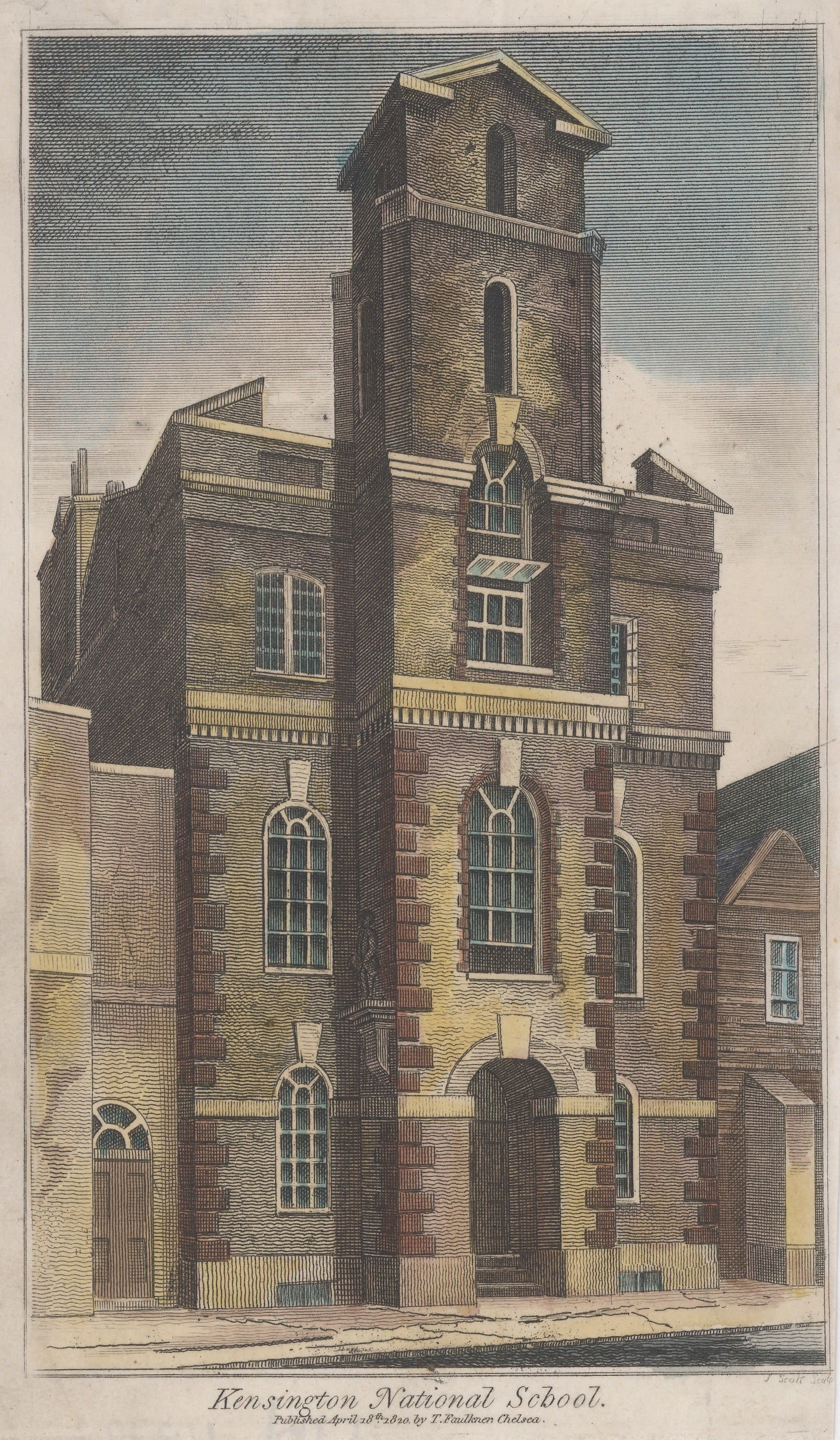 Thomas Faulkner, London - Kensington National Society School, 1820 ...