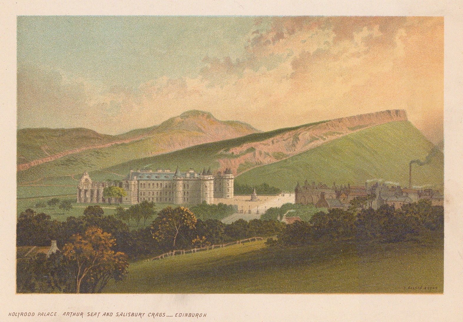 Thomas Nelson, Scotland - Edinburgh, Holyrood Palace, 1889 | The Map House