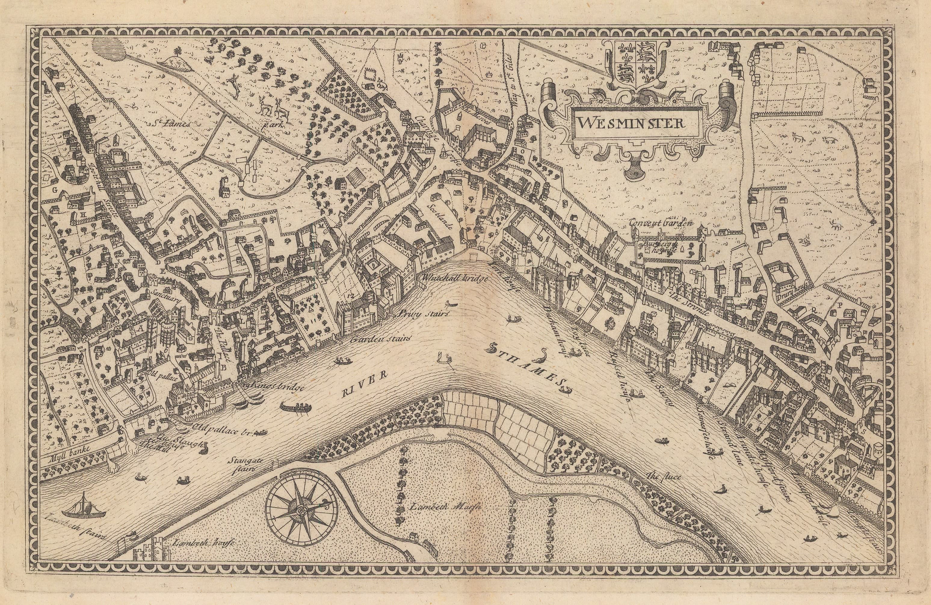 John Norden, Westminster, 1723 | The Map House