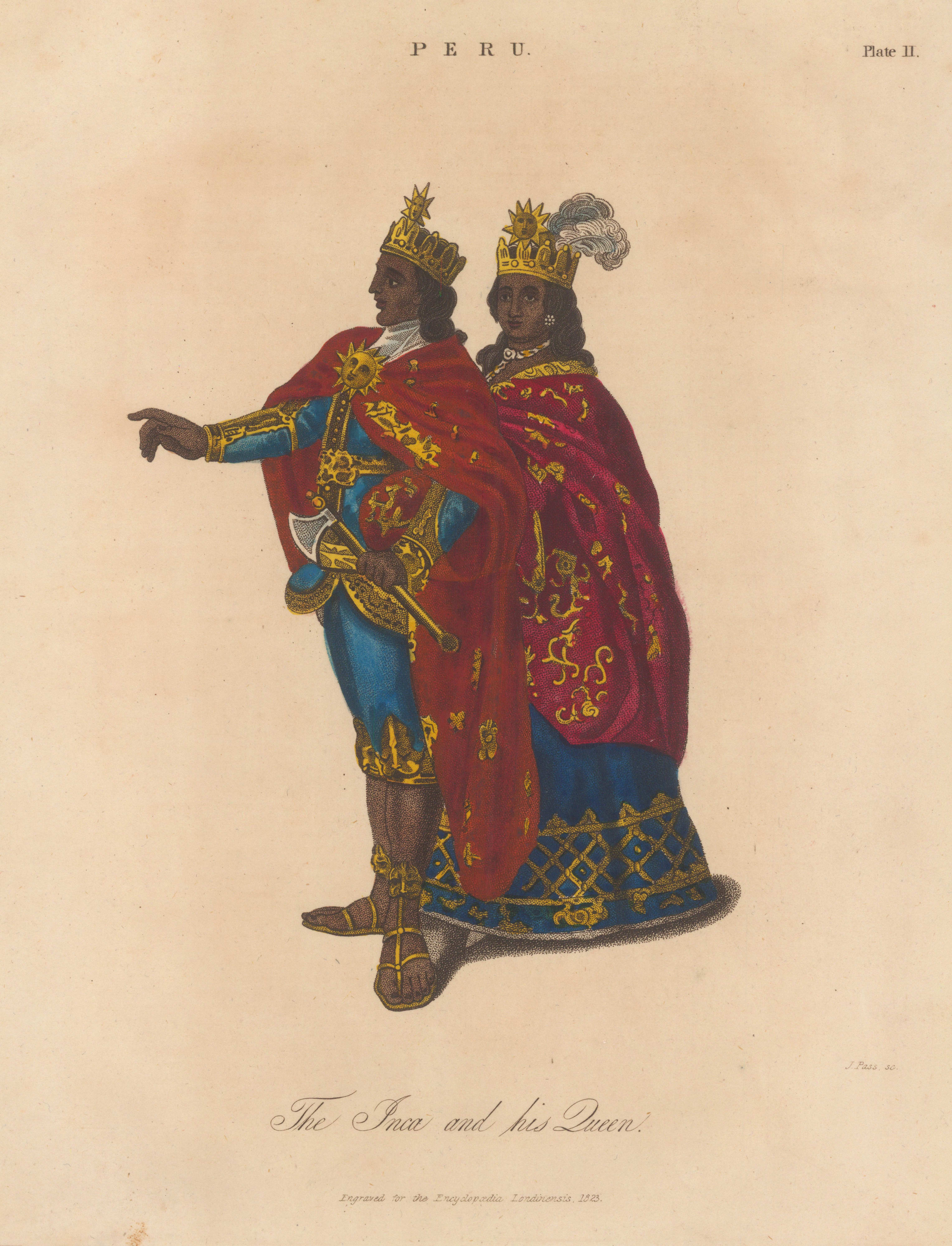 John Wilkes, Peru - Incan Empire, 1823 | The Map House