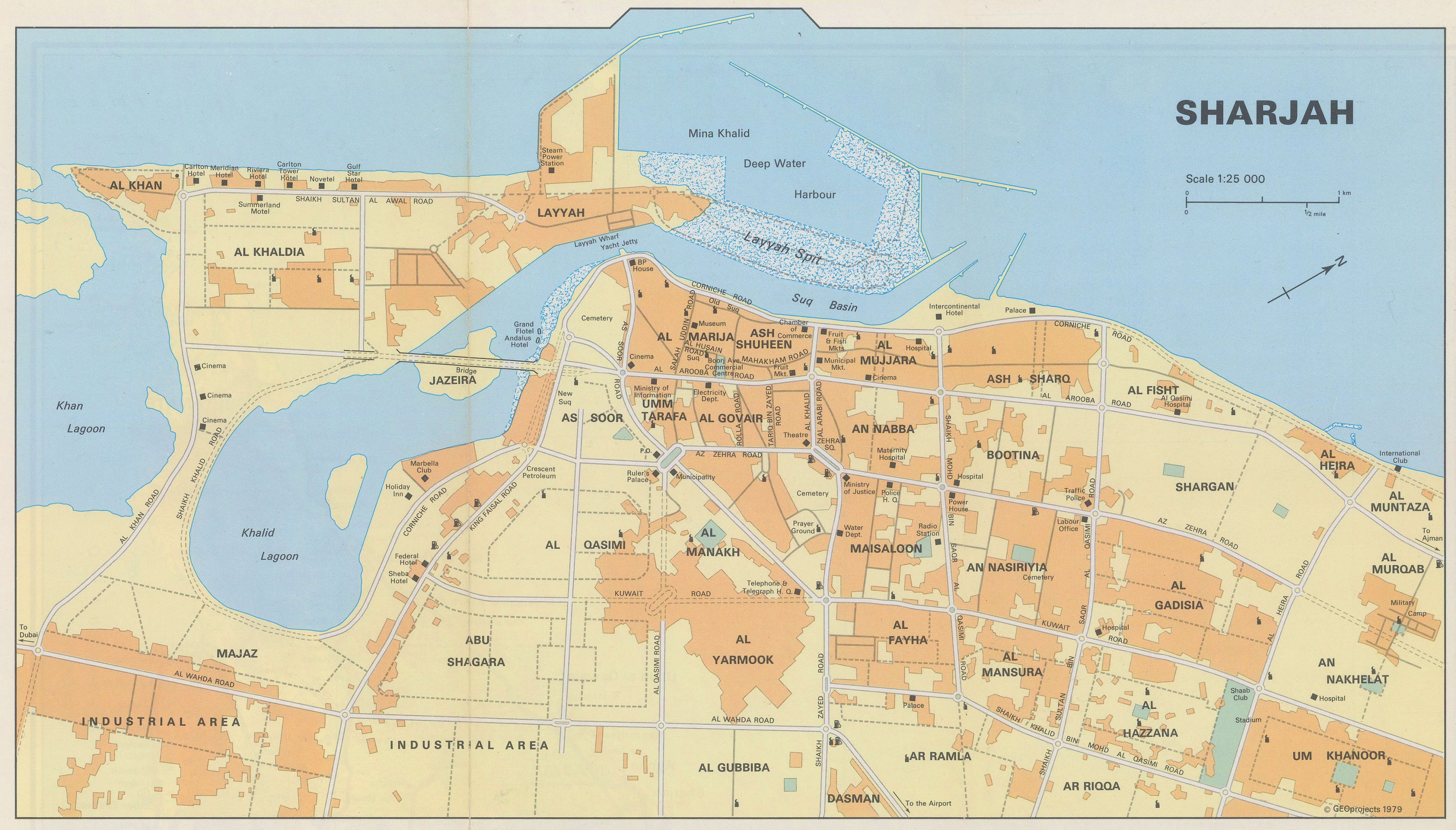 GEOprojects, Sharjah, 1979 | The Map House