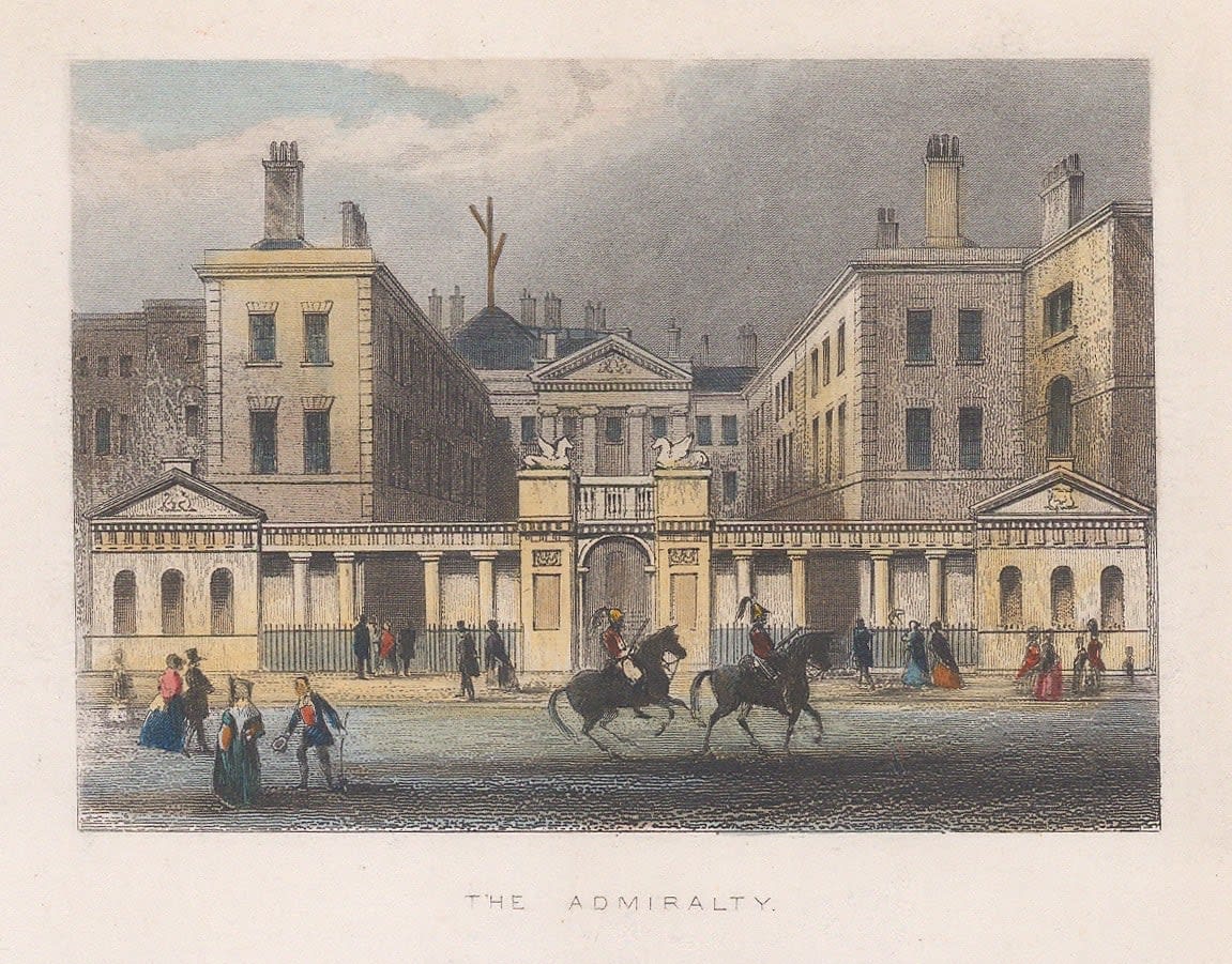 John Tallis, London - Admiralty House, 1851 | The Map House