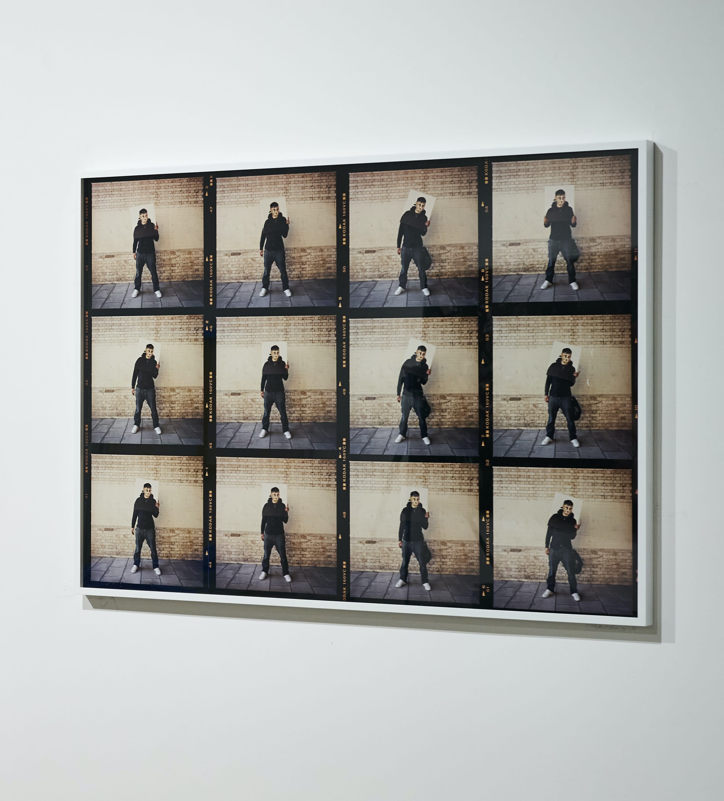 James Pfaff, Banksy, Canvas Session (Enlarged Contact Sheet), London ...