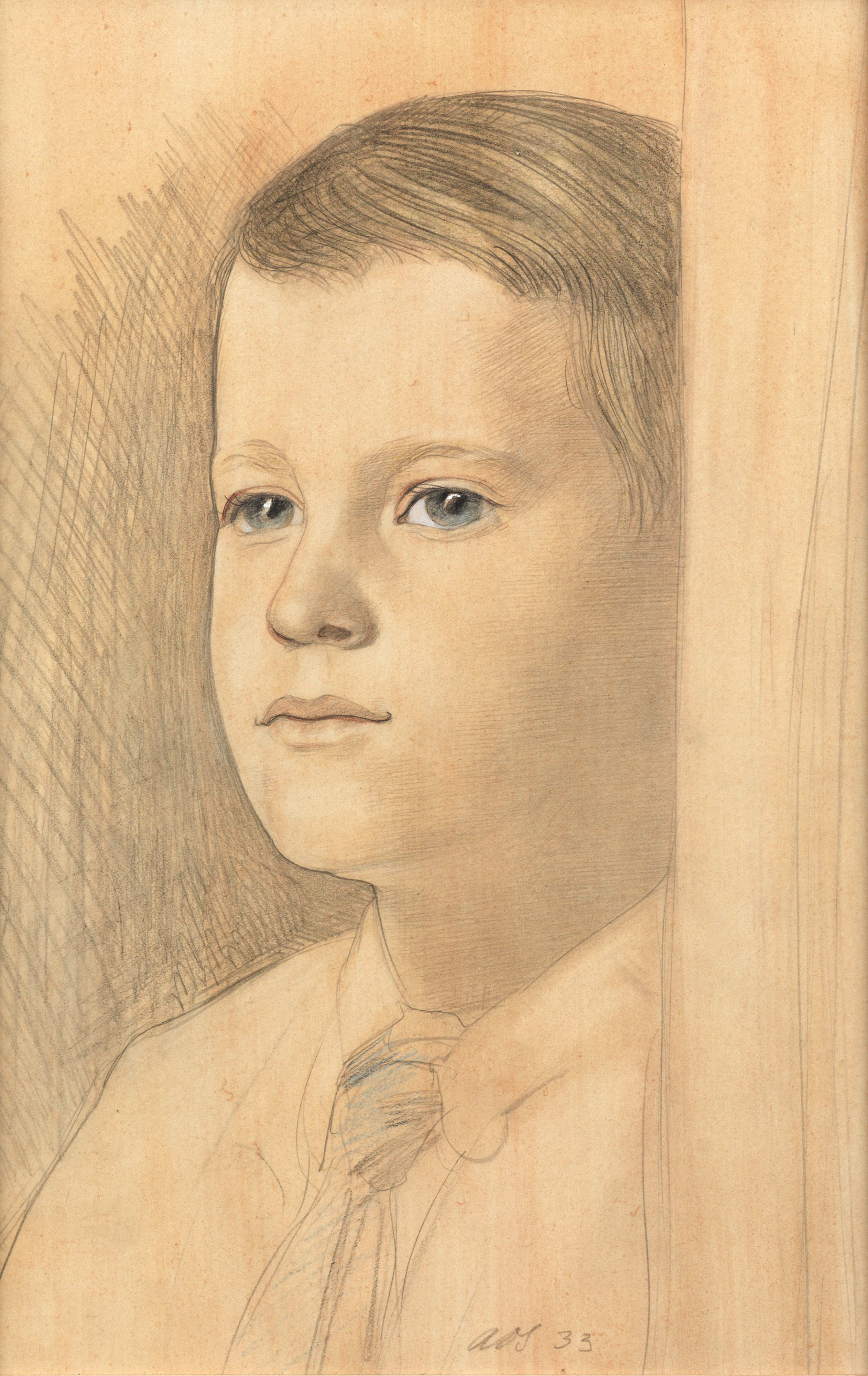 Austin Osman Spare (1886-1956), A Boy | The Maas Gallery