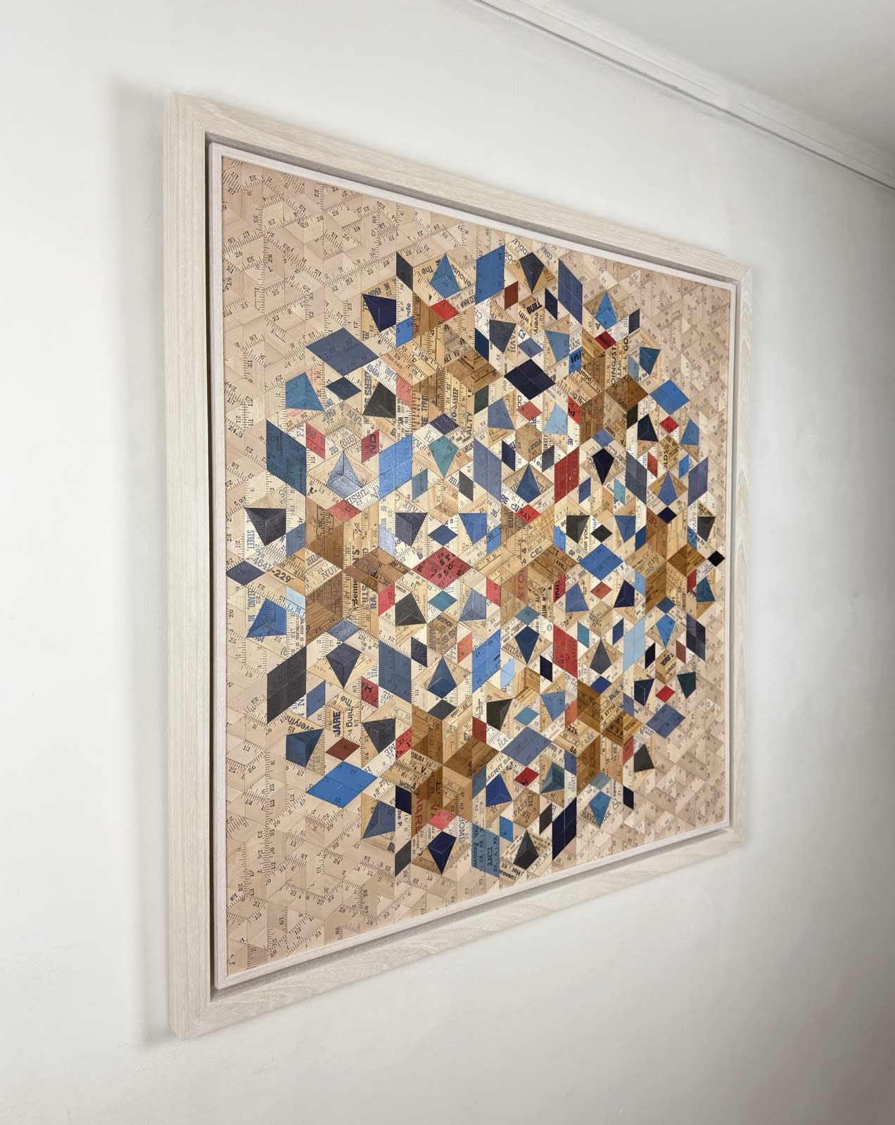 Rose Vickers, Kaleidoscope with Blue and Red | Cube Gallery