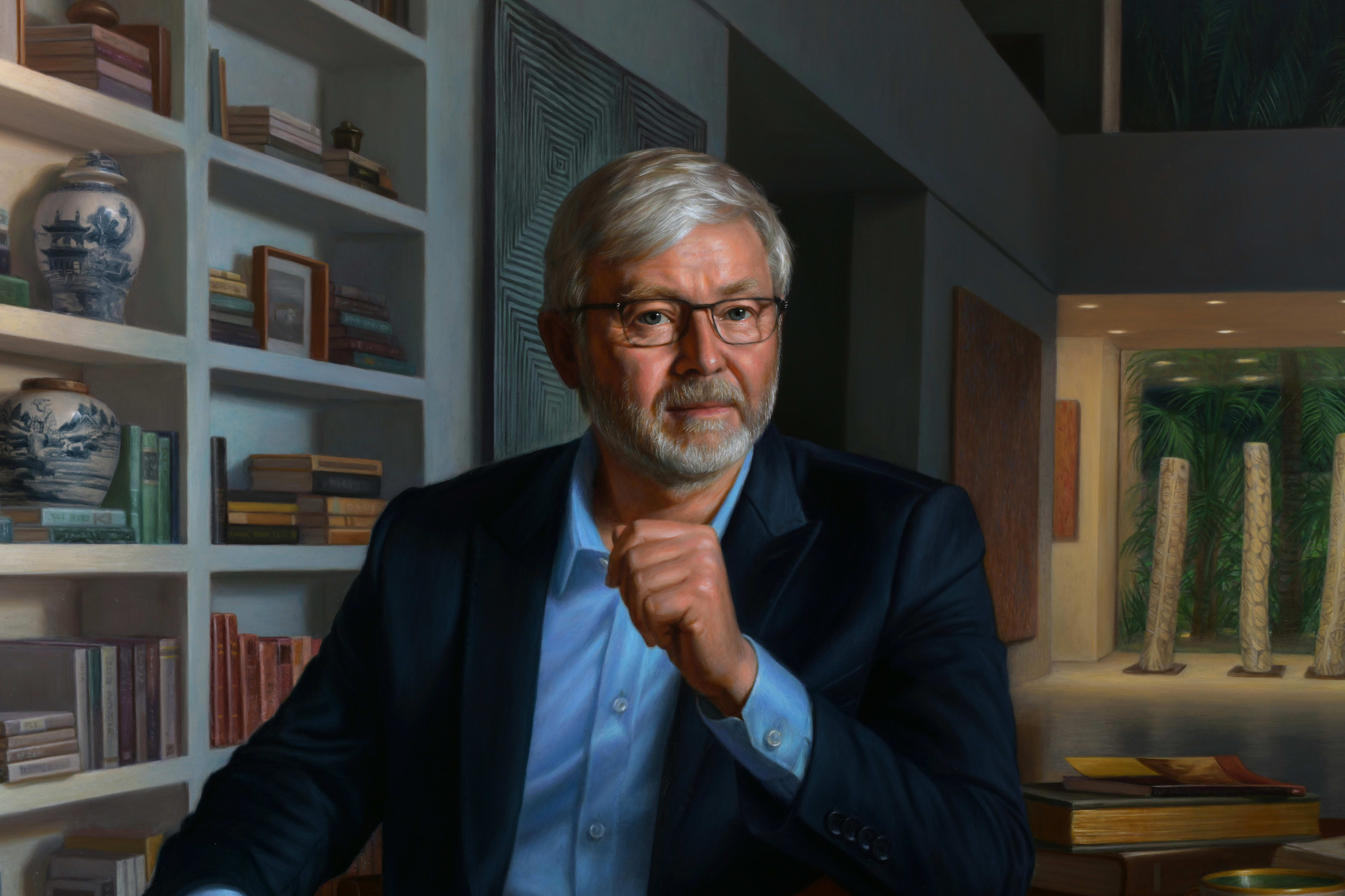 Portrait of Kevin Rudd | RALPH HEIMANS