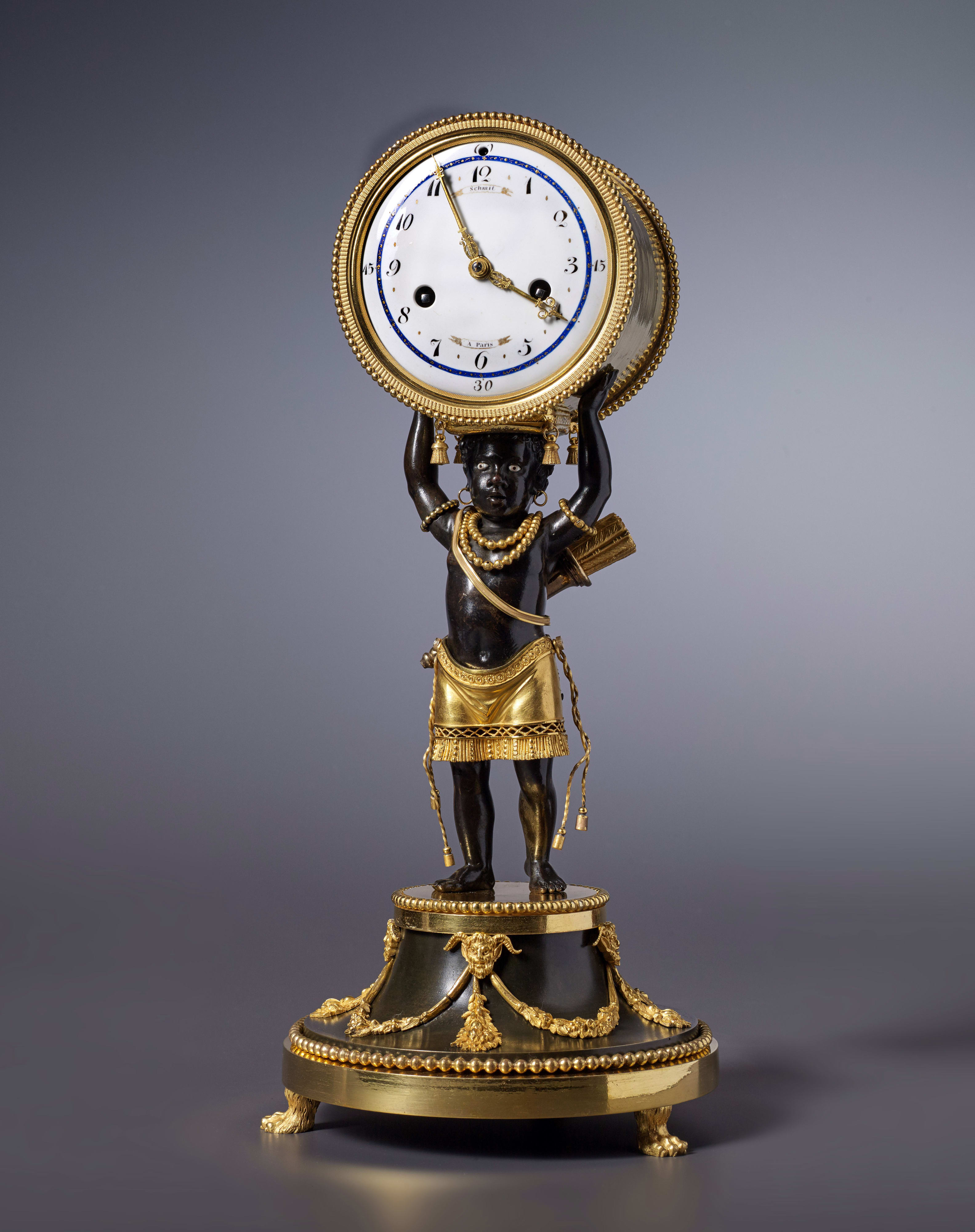 Jean-Simon Deverberie (attributed to), A very fine Directoire pendule ...