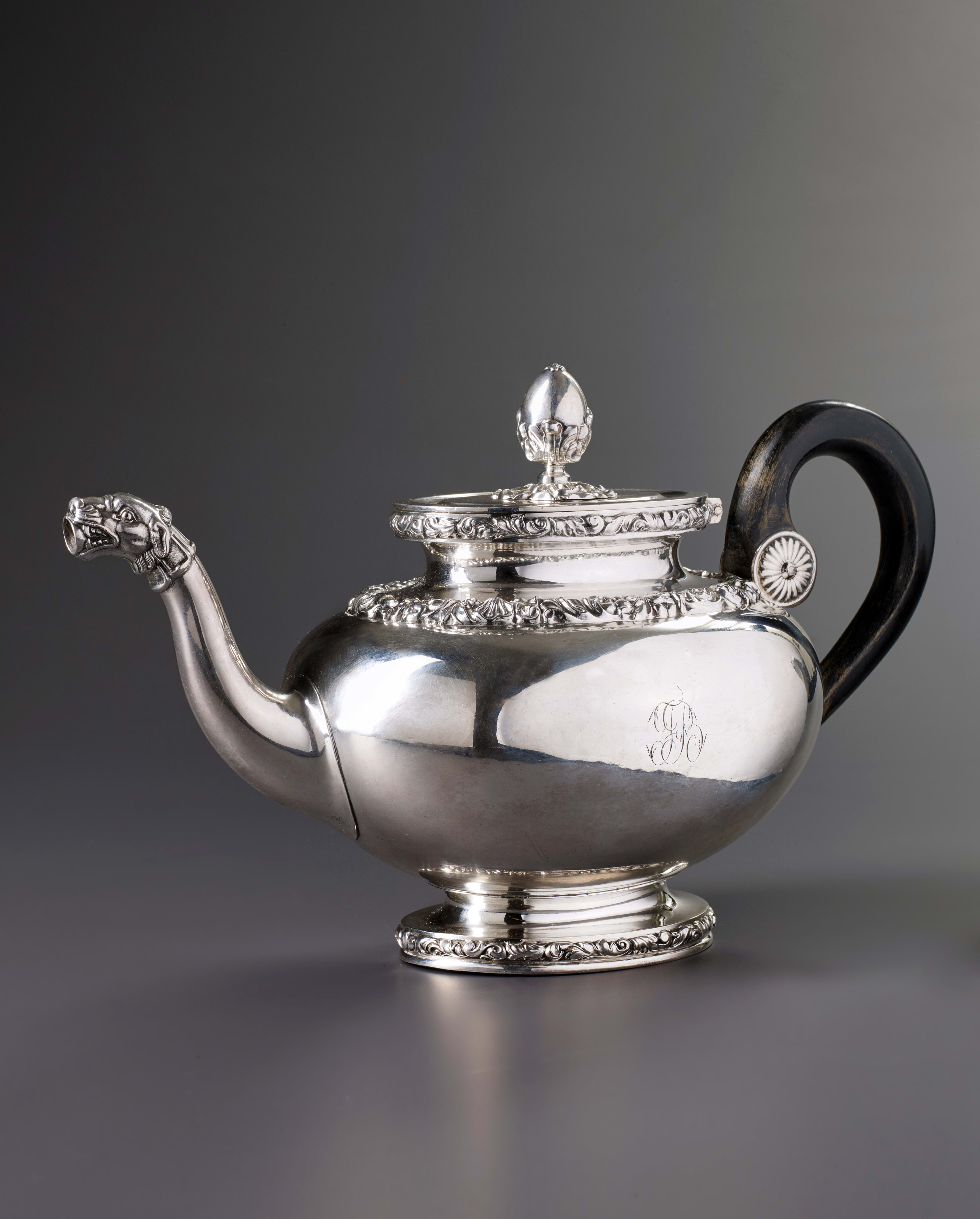 A Swiss tea pot, Lausanne, date circa 1830 | Richard Redding Antiques