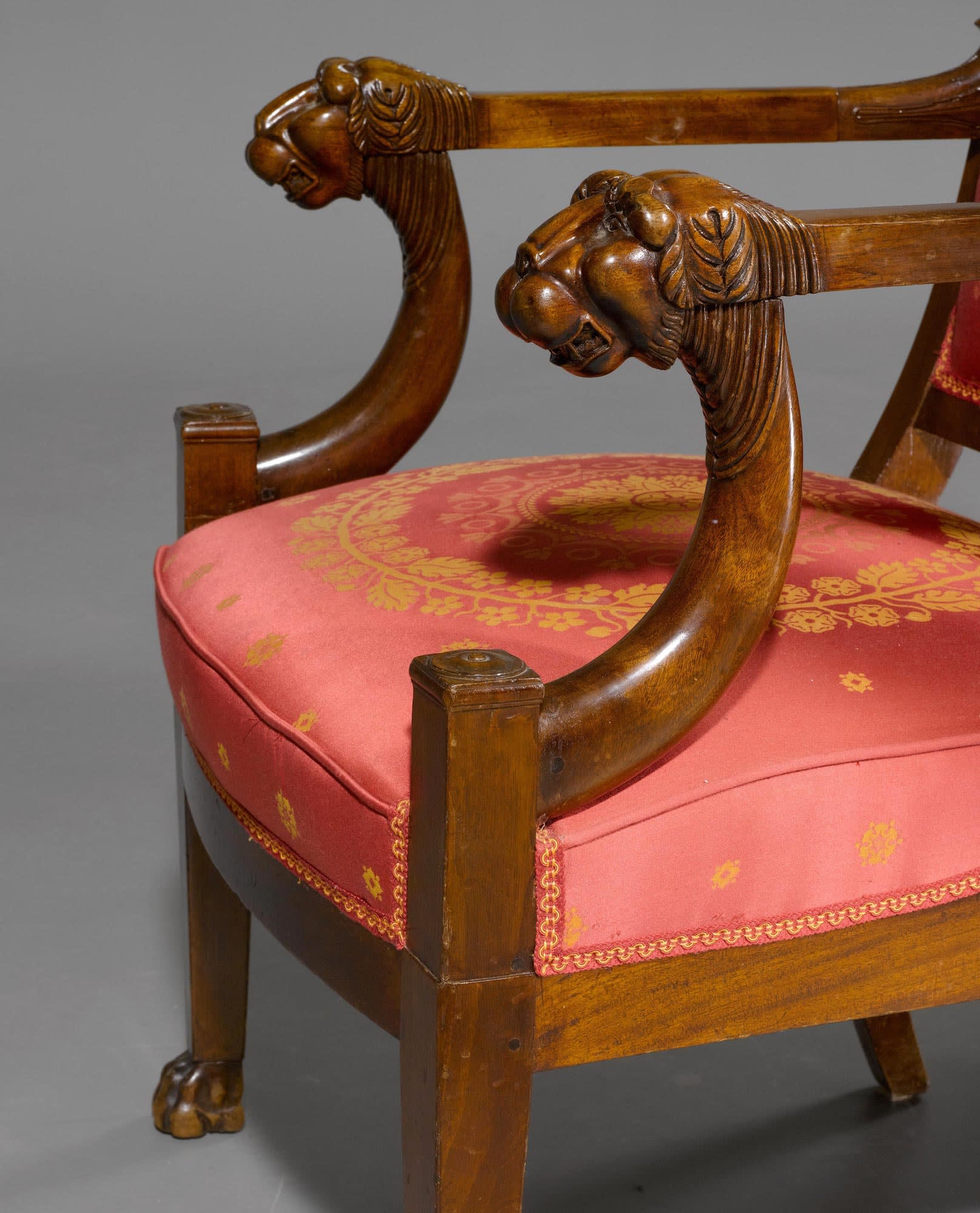 Jean-Baptiste-Bernard Demay, A set of four Empire fauteuils by Jean ...