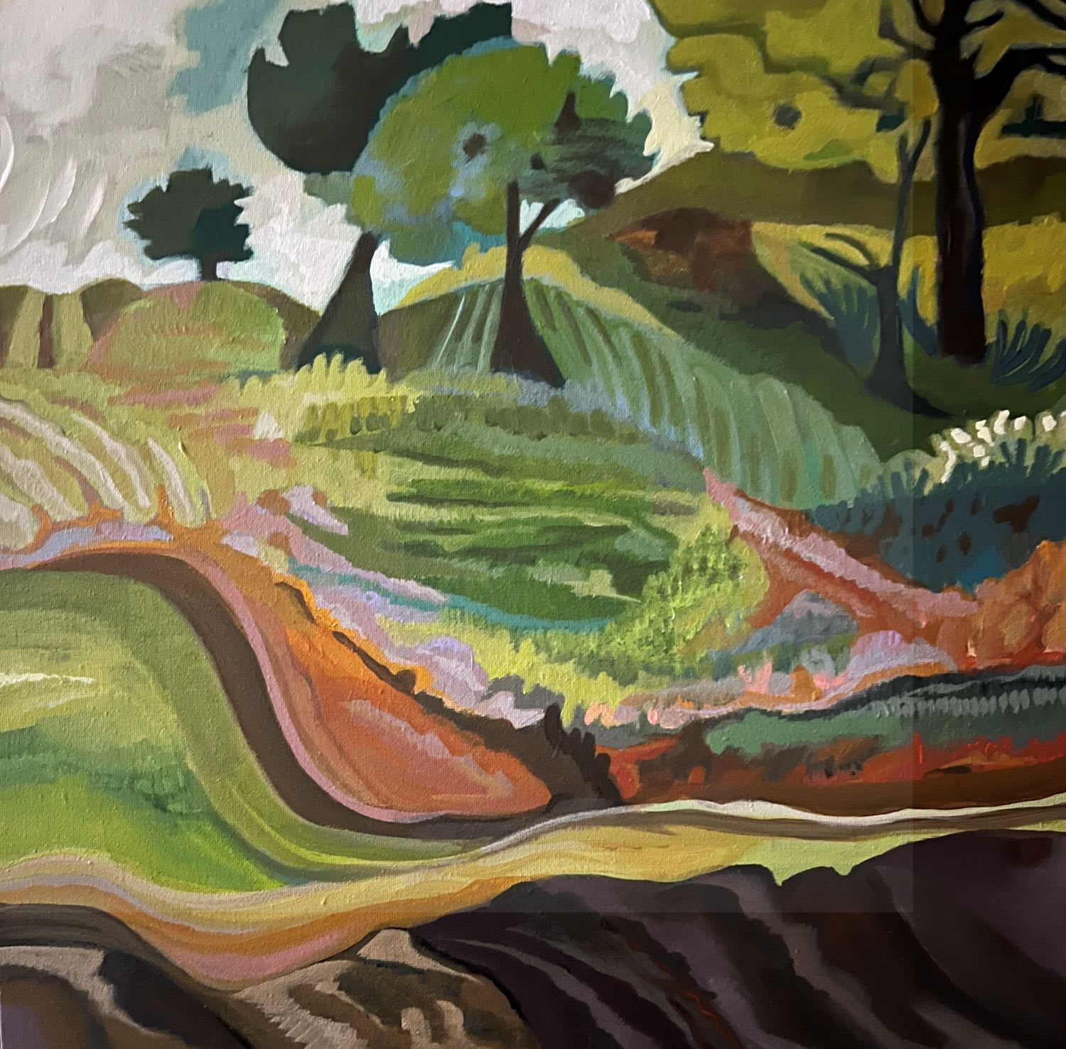 Charlie O'Sullivan, Meeting The Clouds | Sarah Wiseman Gallery