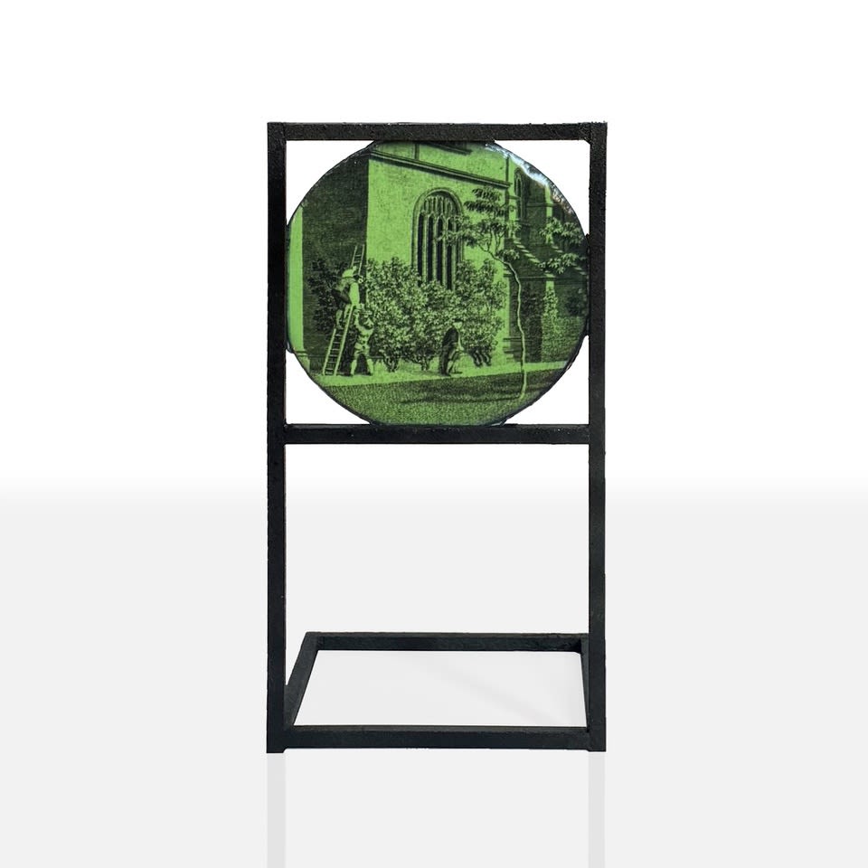 David Rhys Jones, Gardening In The Quad, 2024 | Sarah Wiseman Gallery