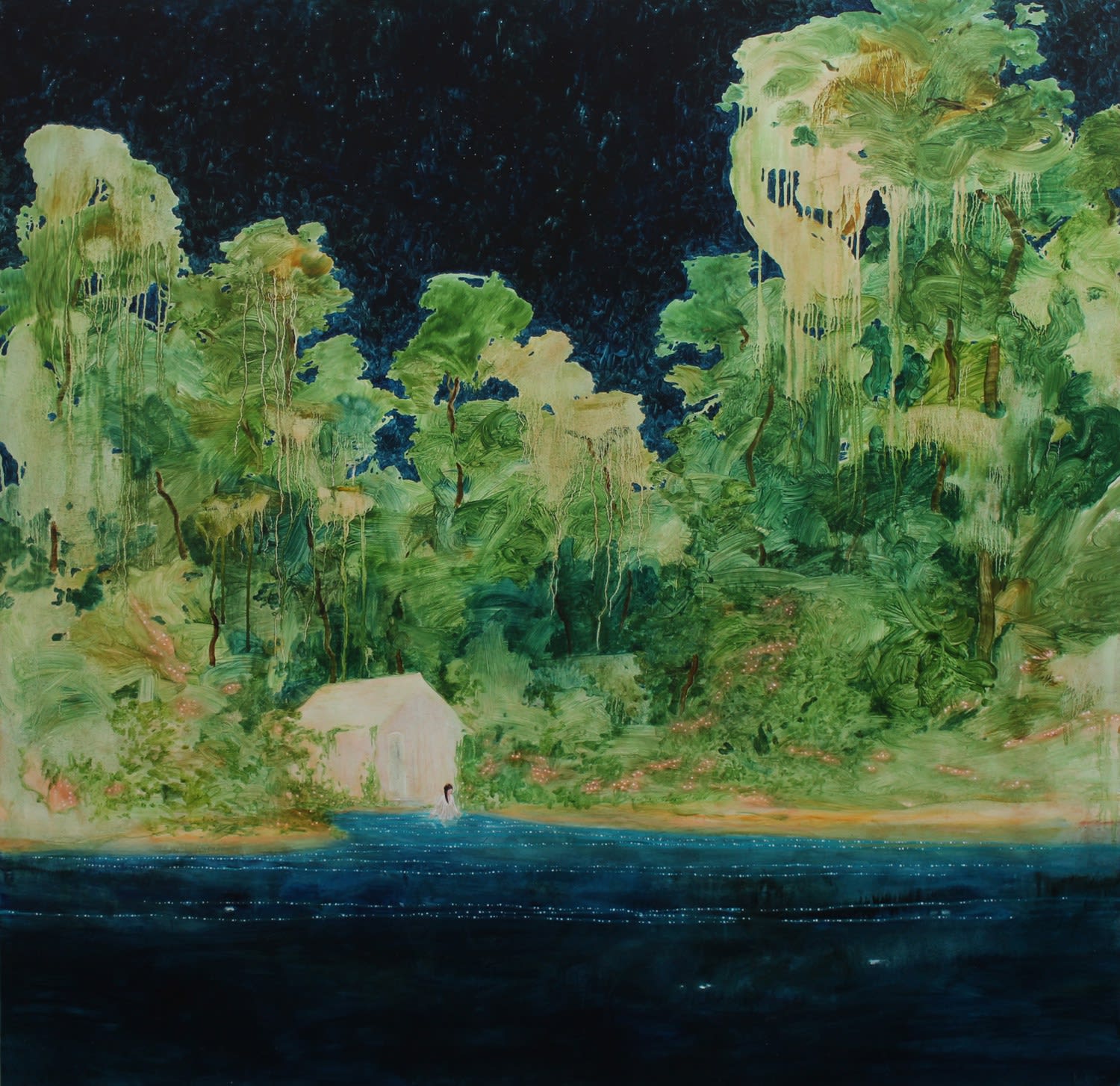 Daniel Ablitt, Feeling the Water (Summer Night) | Sarah Wiseman Gallery
