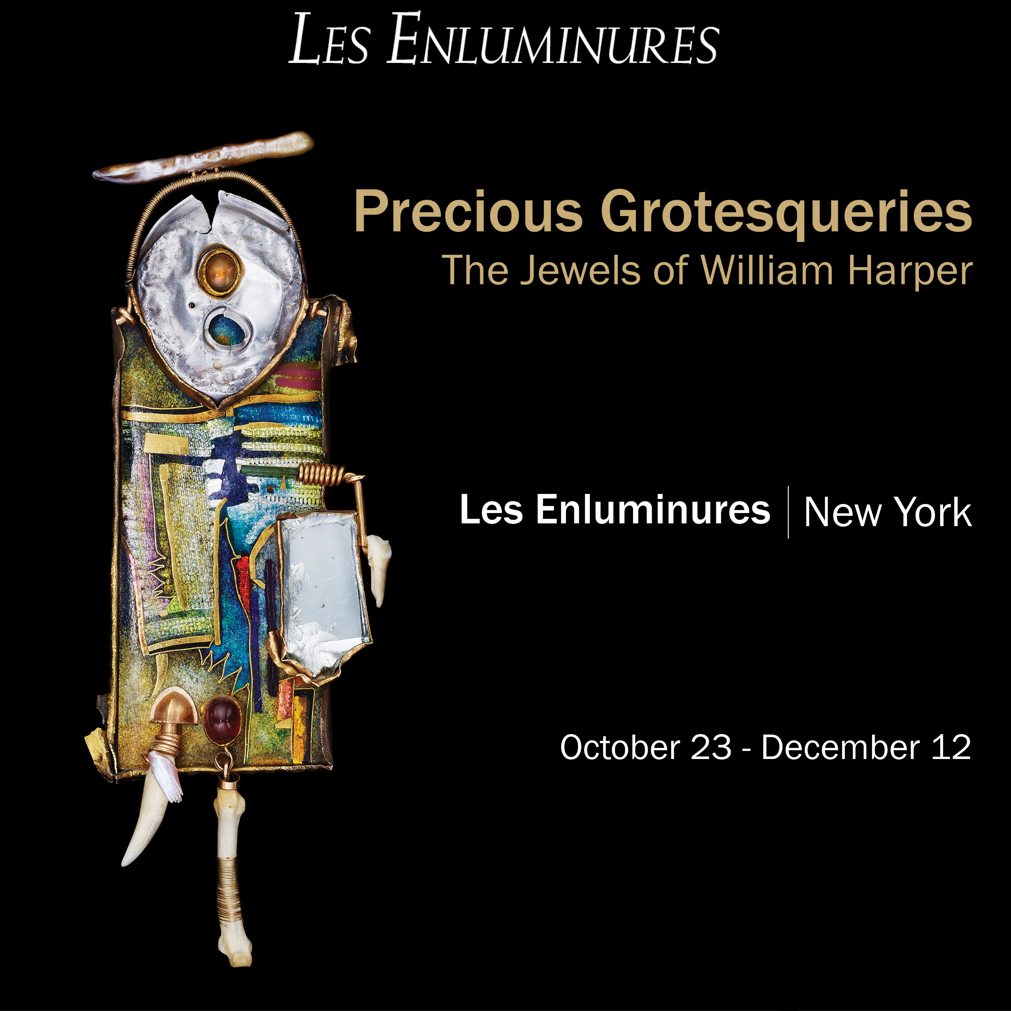 Art fair: Precious Grotesqueries: The Jewels of William Harper | Les ...