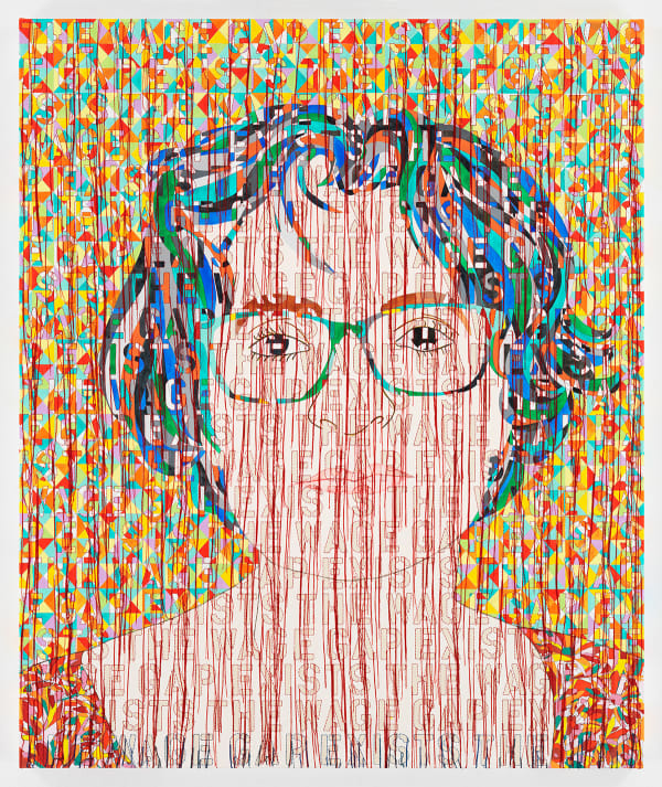 Ghada Amer - Works | Marianne Boesky Gallery