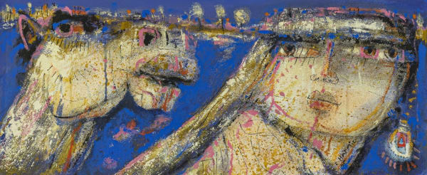 Ibrahim Hamid - Works | Khawla Art Gallery