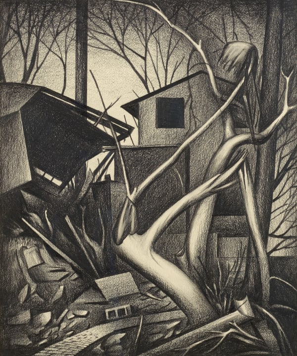 Works - Charles Goeller: Art of the Unfinished Problem | Schoelkopf Gallery