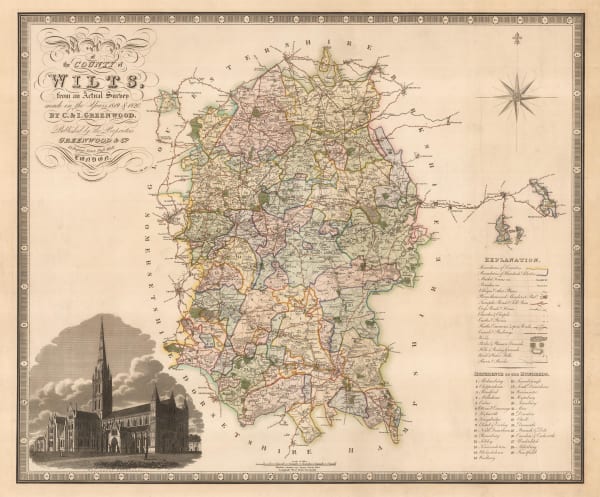 Wiltshire | The Map House