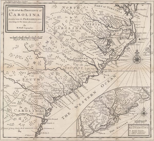 South Carolina | The Map House