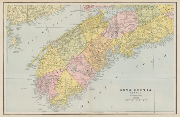 Newfoundland & the Maritimes | The Map House