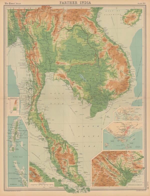 Burma / Myanmar | The Map House