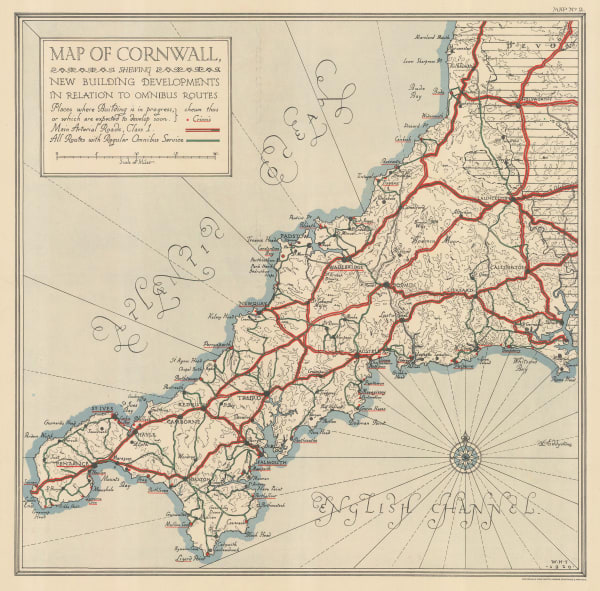 Cornwall | The Map House