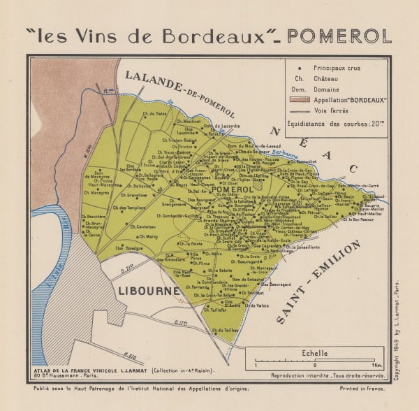 French Wine Maps | The Map House
