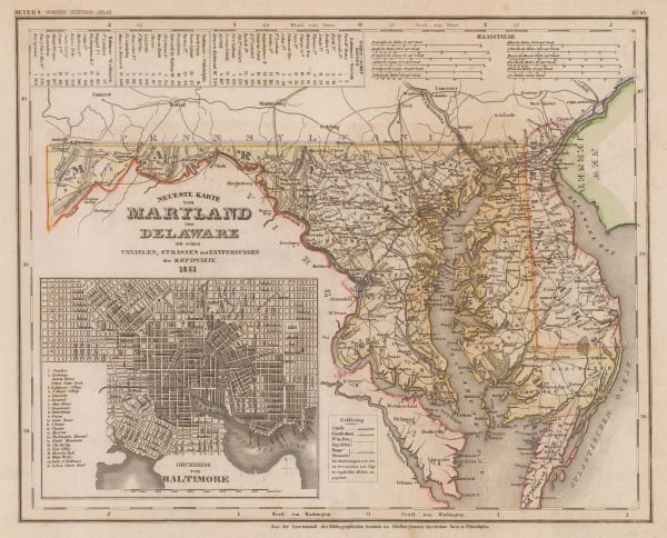 Delaware | The Map House