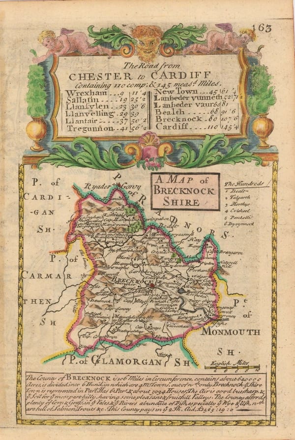 Breconshire | The Map House