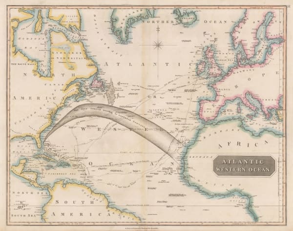 Atlantic Ocean | The Map House