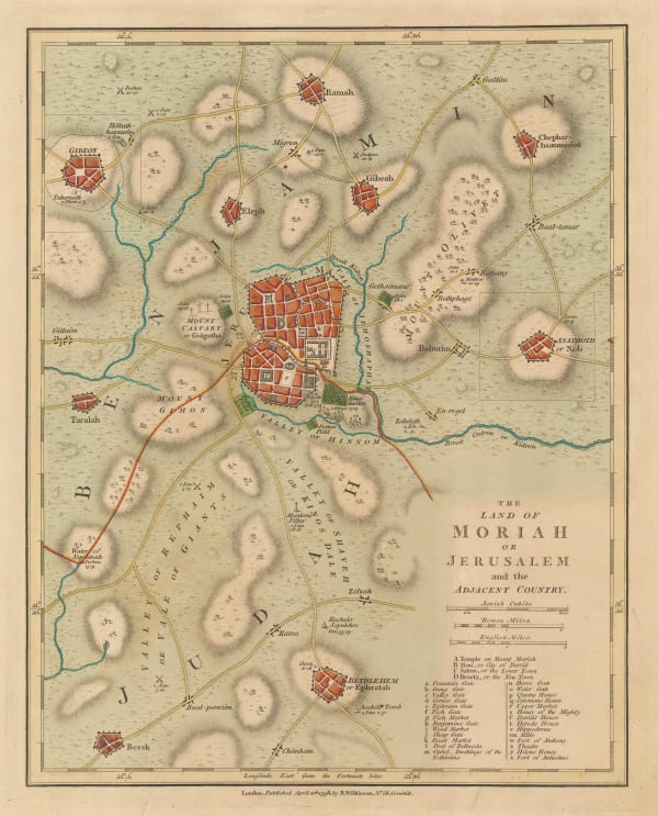 Jerusalem | The Map House