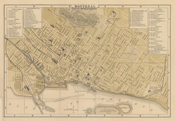 Ontario & Quebec | The Map House