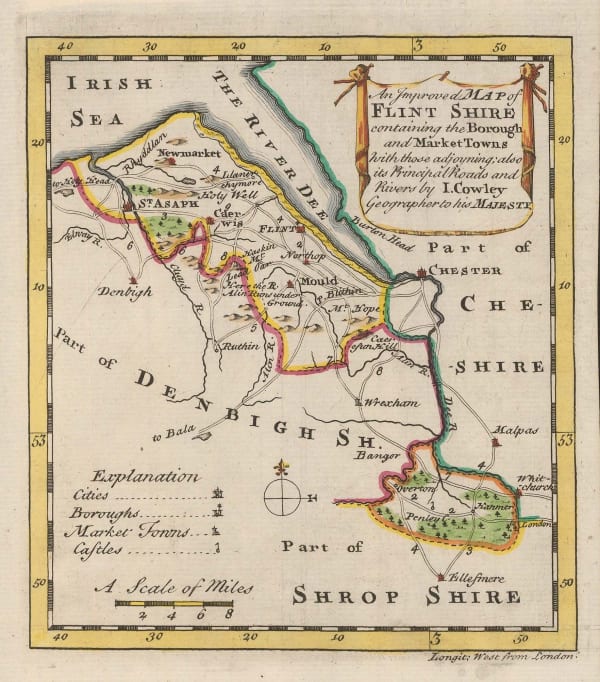 Flintshire | The Map House