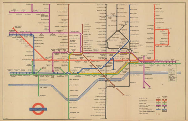 Underground & Transport | The Map House