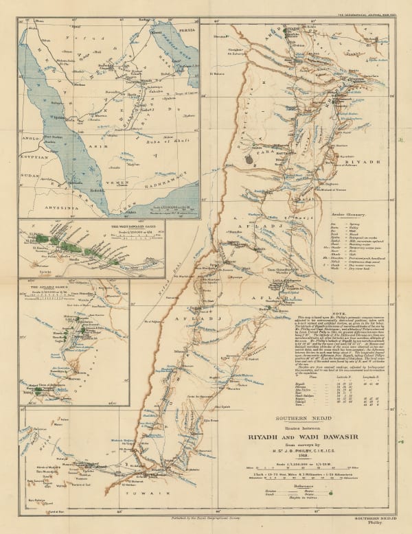Saudi & Gulf States | The Map House