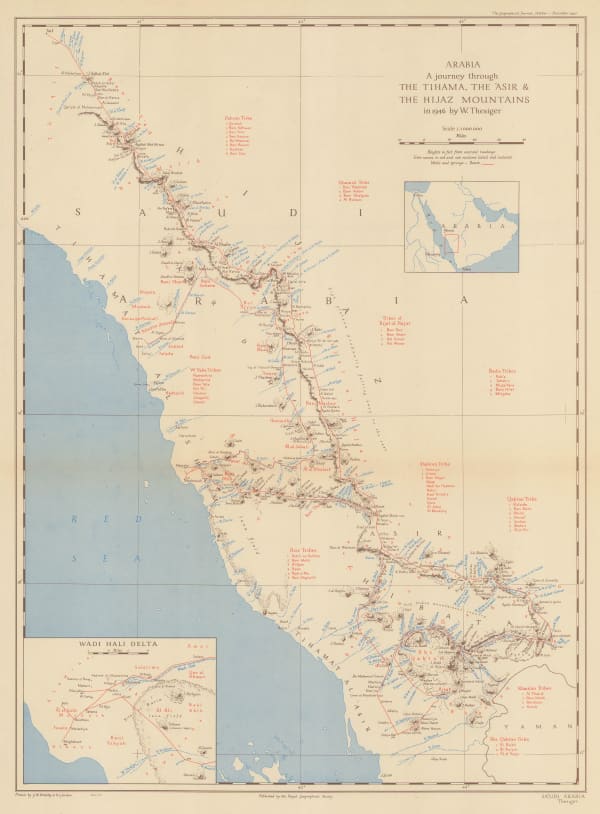 Saudi & Gulf States | The Map House